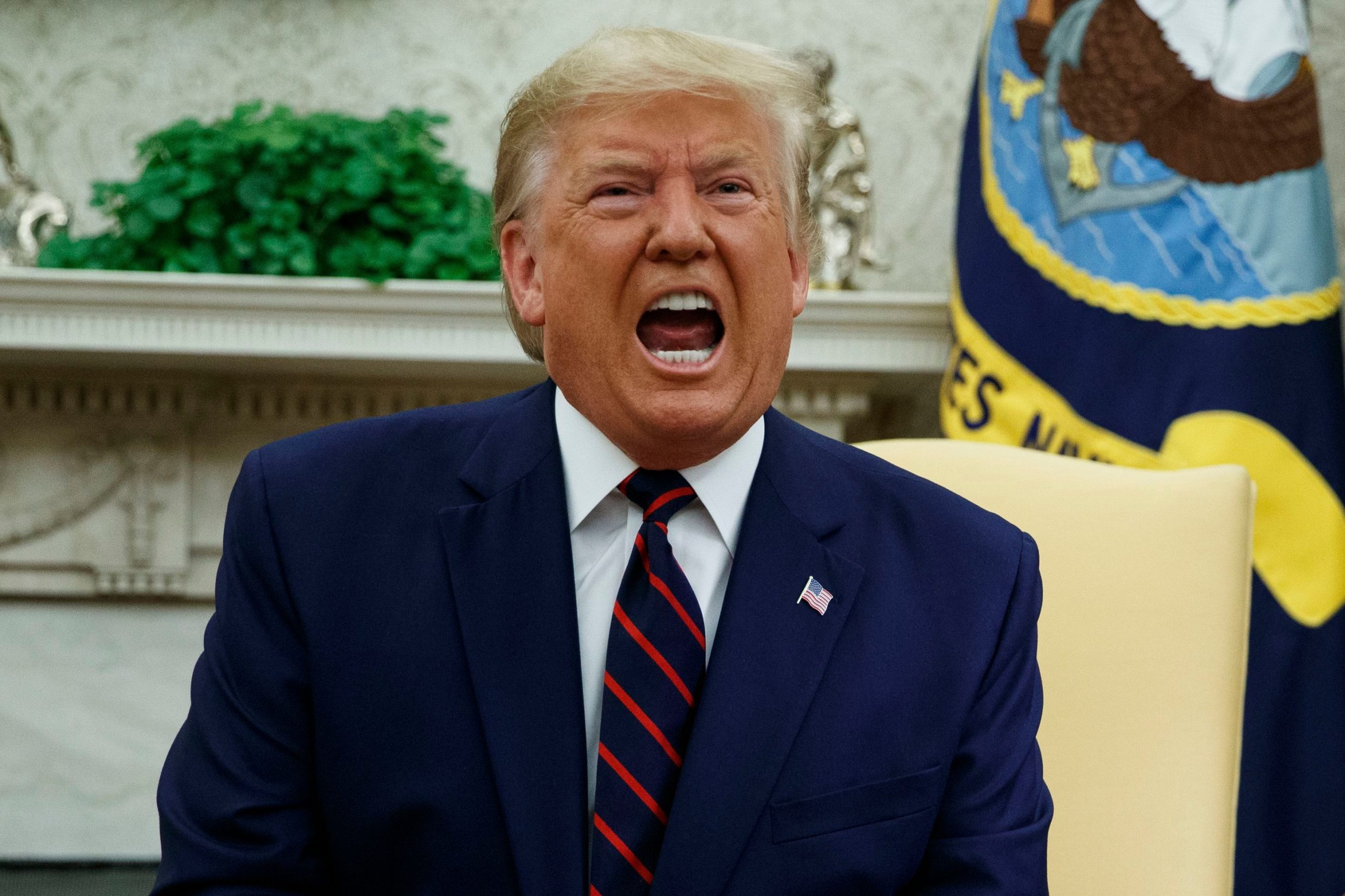 Trump issues fiery new threat against Iran as details of US aviator’s ...
