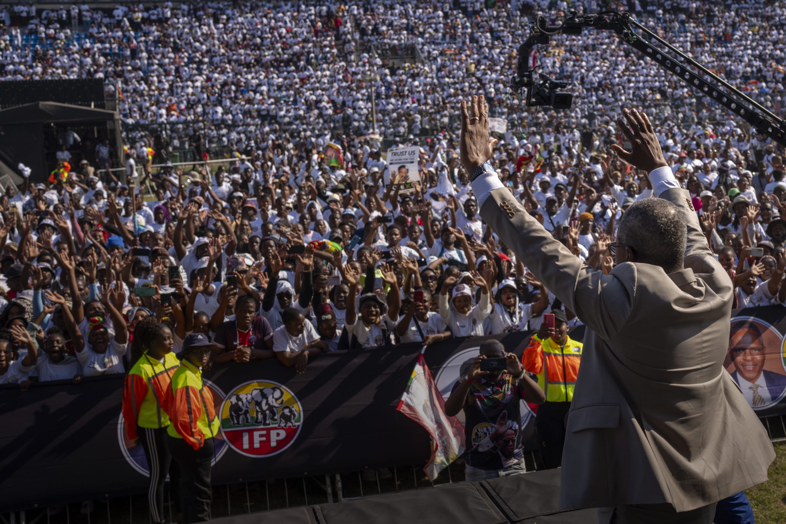 South Africa’s IFP party says it will join a unity government, a step ...