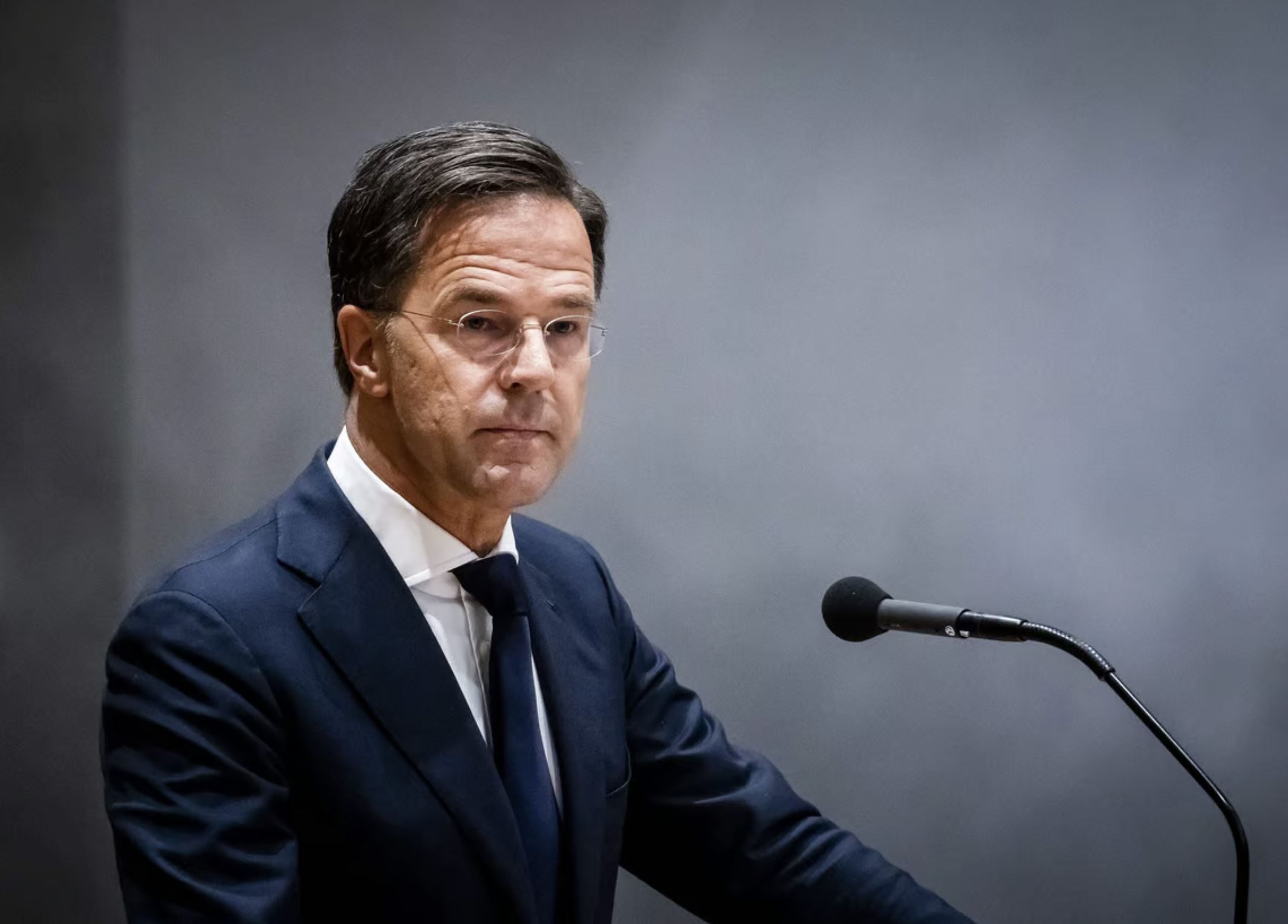 Dutch Prime Minister Mark Rutte urged support for Ukraine, EU and NATO ...