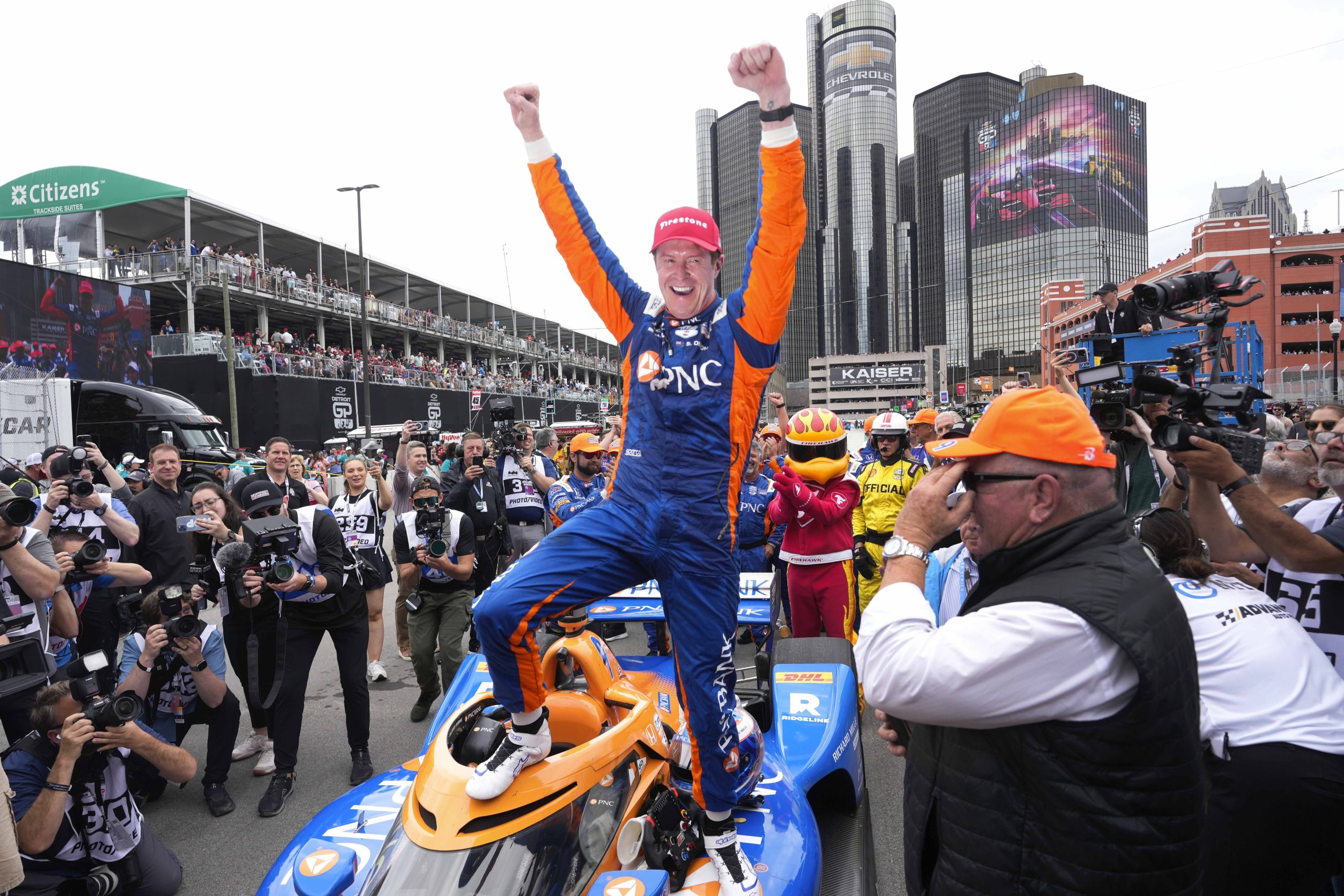 Scott Dixon wins record 4th Detroit Grand Prix, becoming 1st IndyCar ...