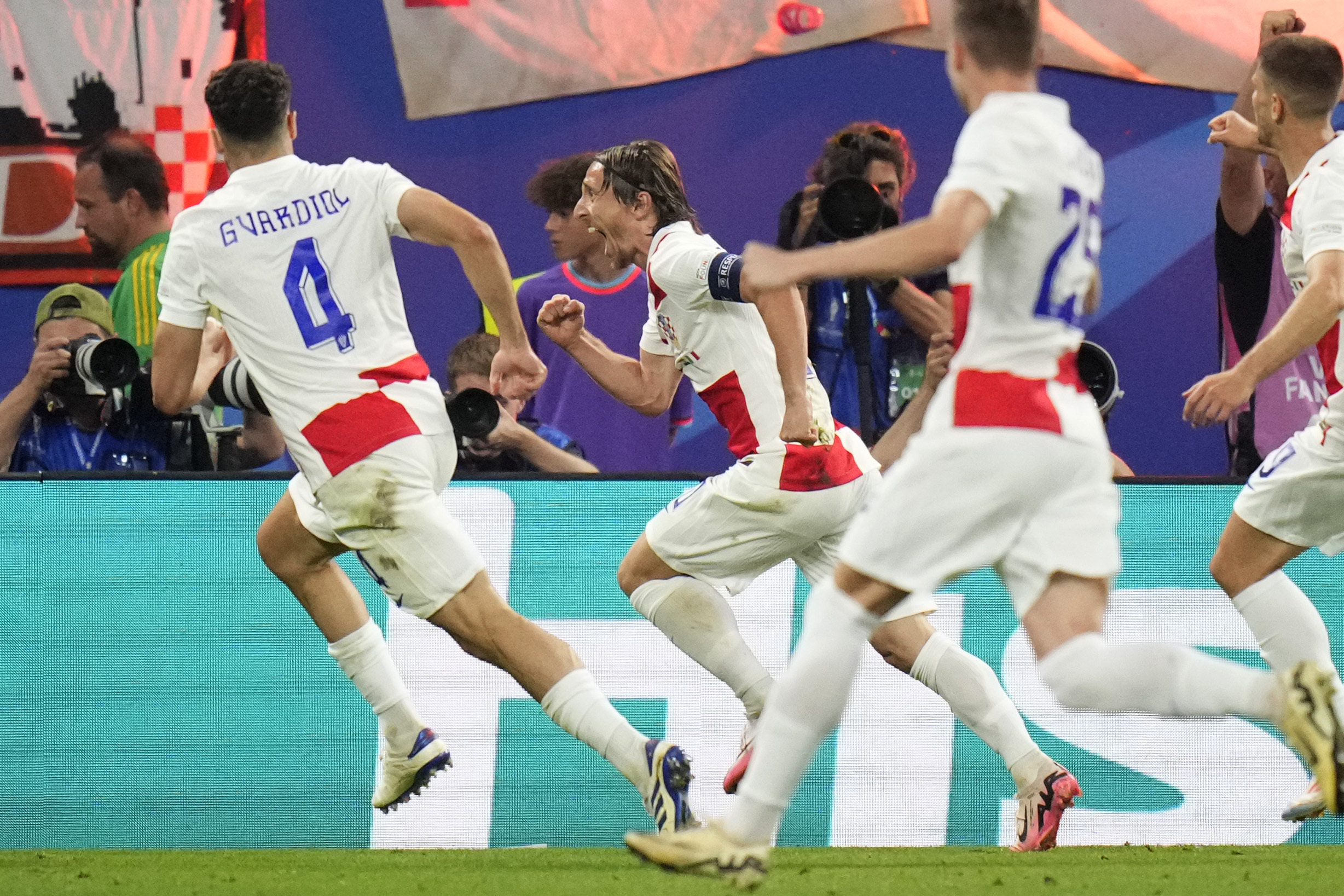 Croatia star Luka Modric becomes the oldest goal-scorer at a European ...