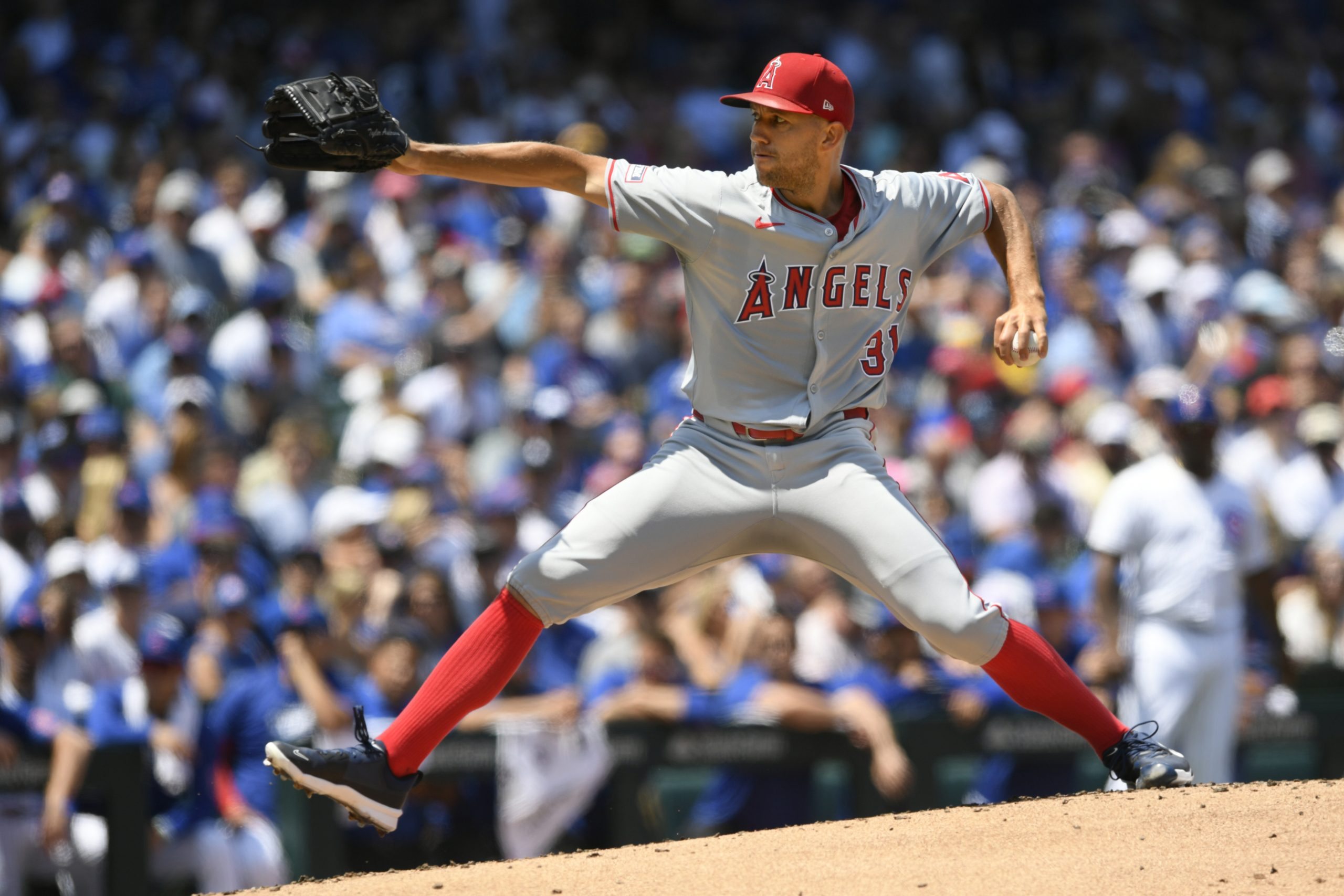 Anderson throws eight scoreless innings in Los Angeles Angels 7-0 win ...