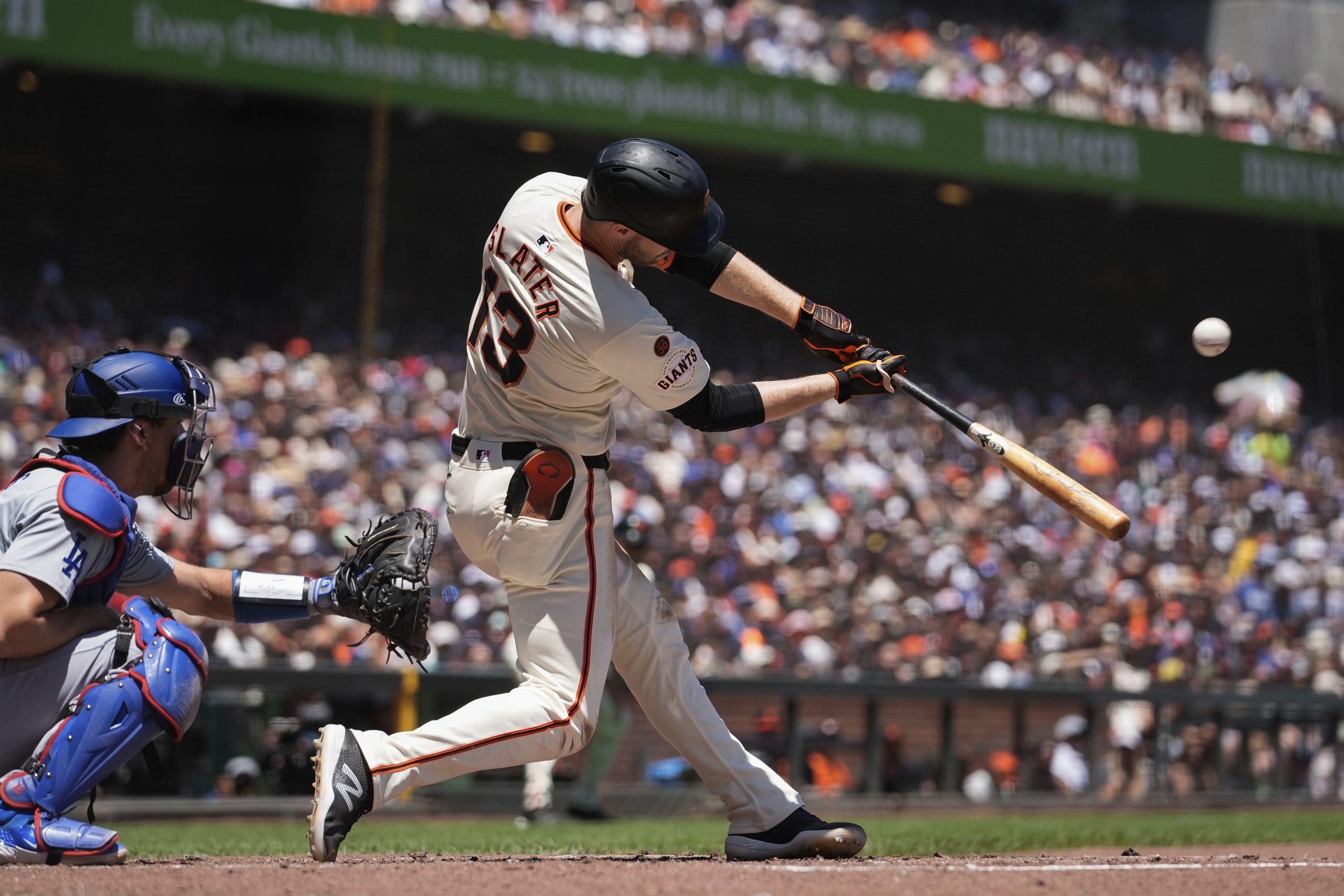 Reds acquire outfielder Austin Slater from Giants for left-handed ...