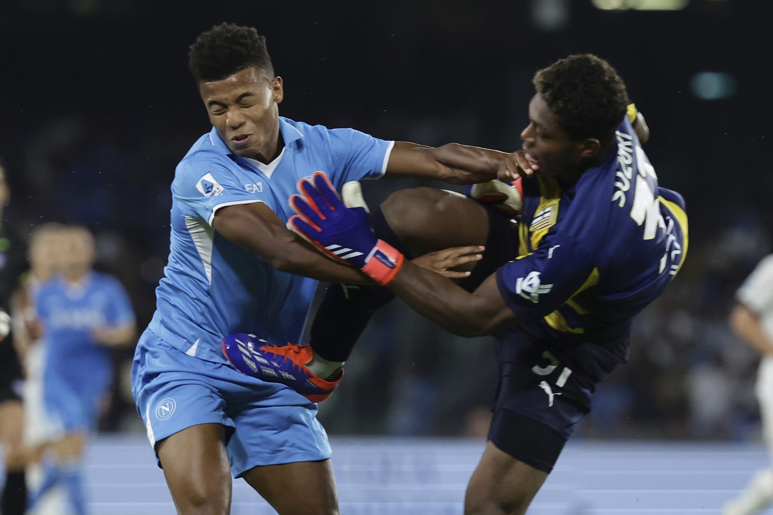 Napoli winger David Neres has his watch robbed at gunpoint while ...