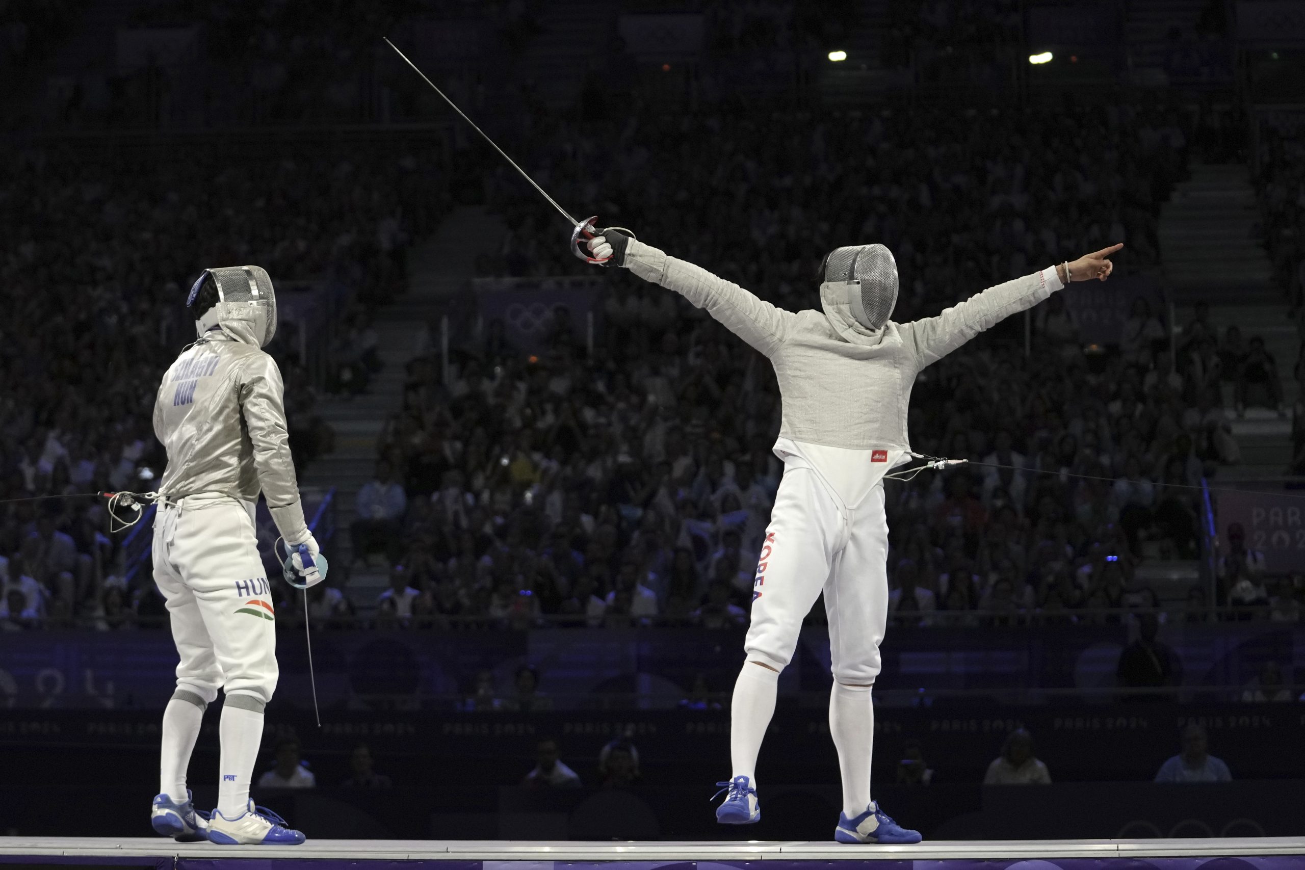 South Korea’s Oh Sanguk wins his 2nd fencing gold at Paris Olympics ...
