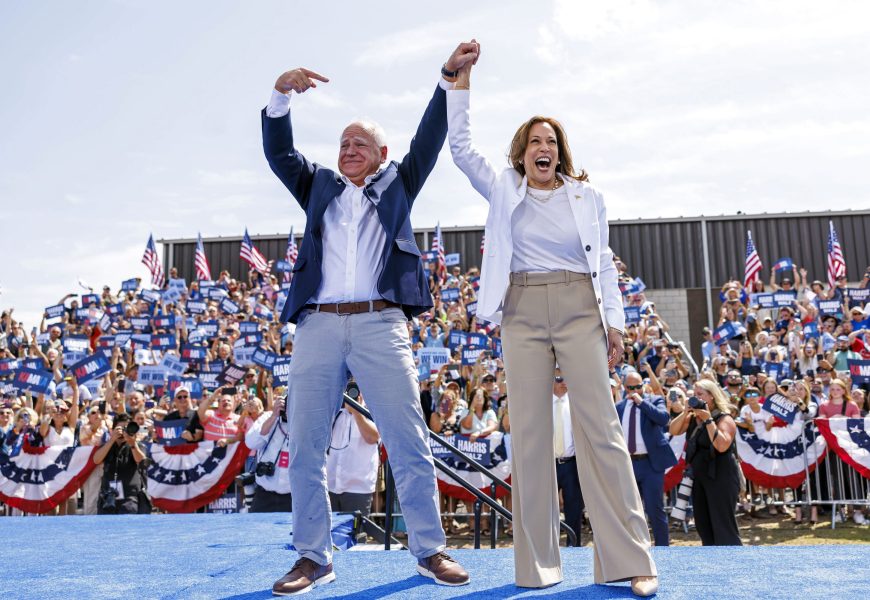 Harris and Walz are showing their support for organized labor with ...