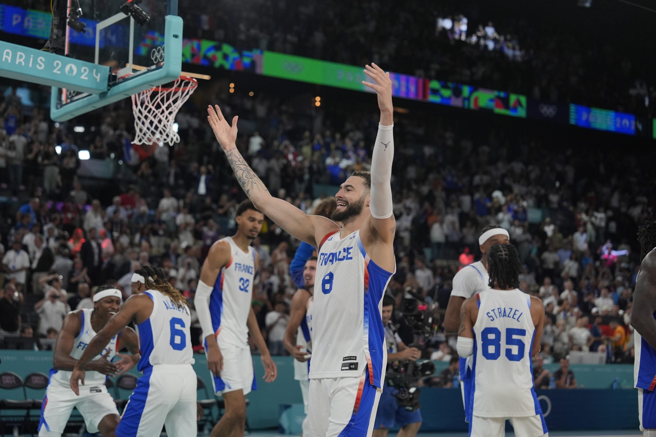 France beats Germany 73-69 to advance to Olympic men’s basketball gold ...