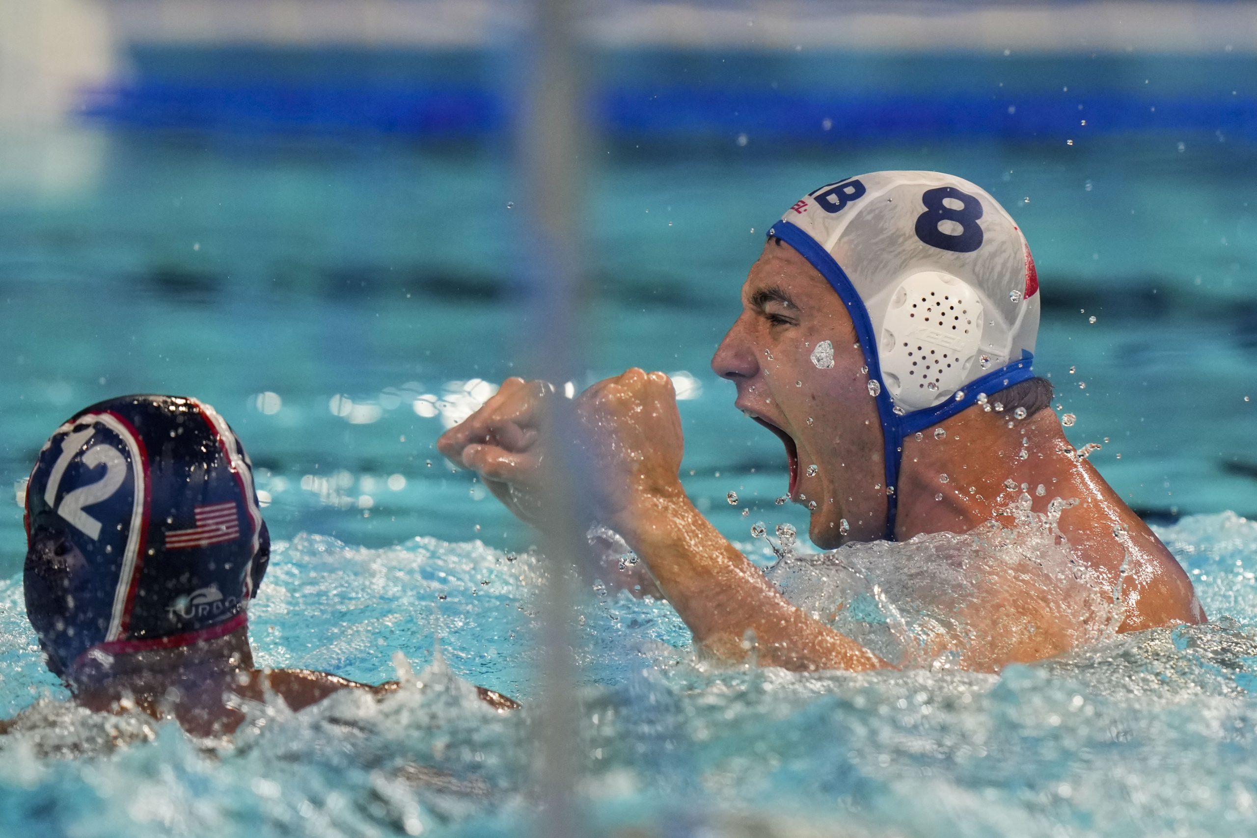 Dedovic helps Serbia beat the US 10-6 in the men’s water polo ...