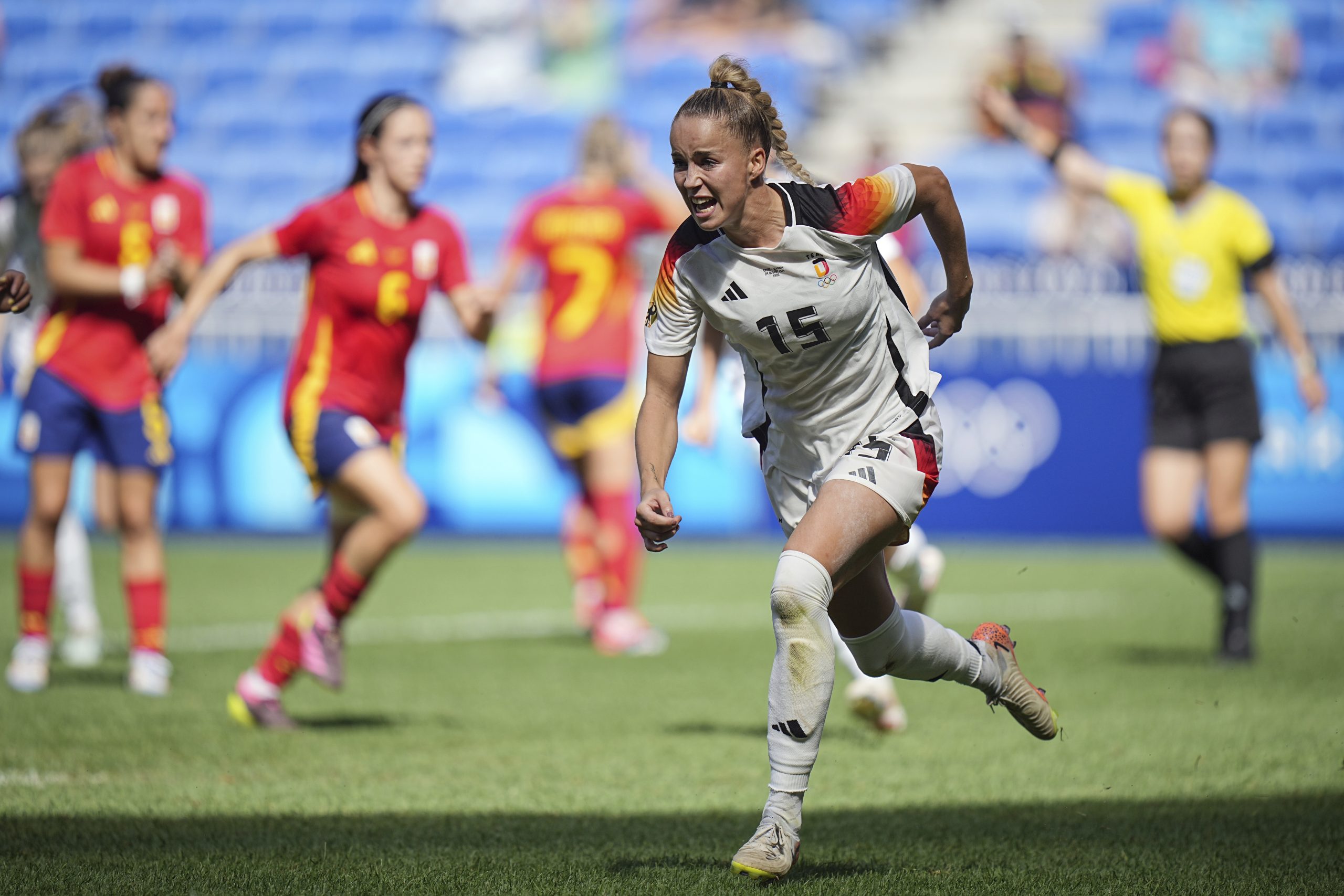 Germany wins women’s soccer bronze medal at the Paris Olympics with a 1 ...
