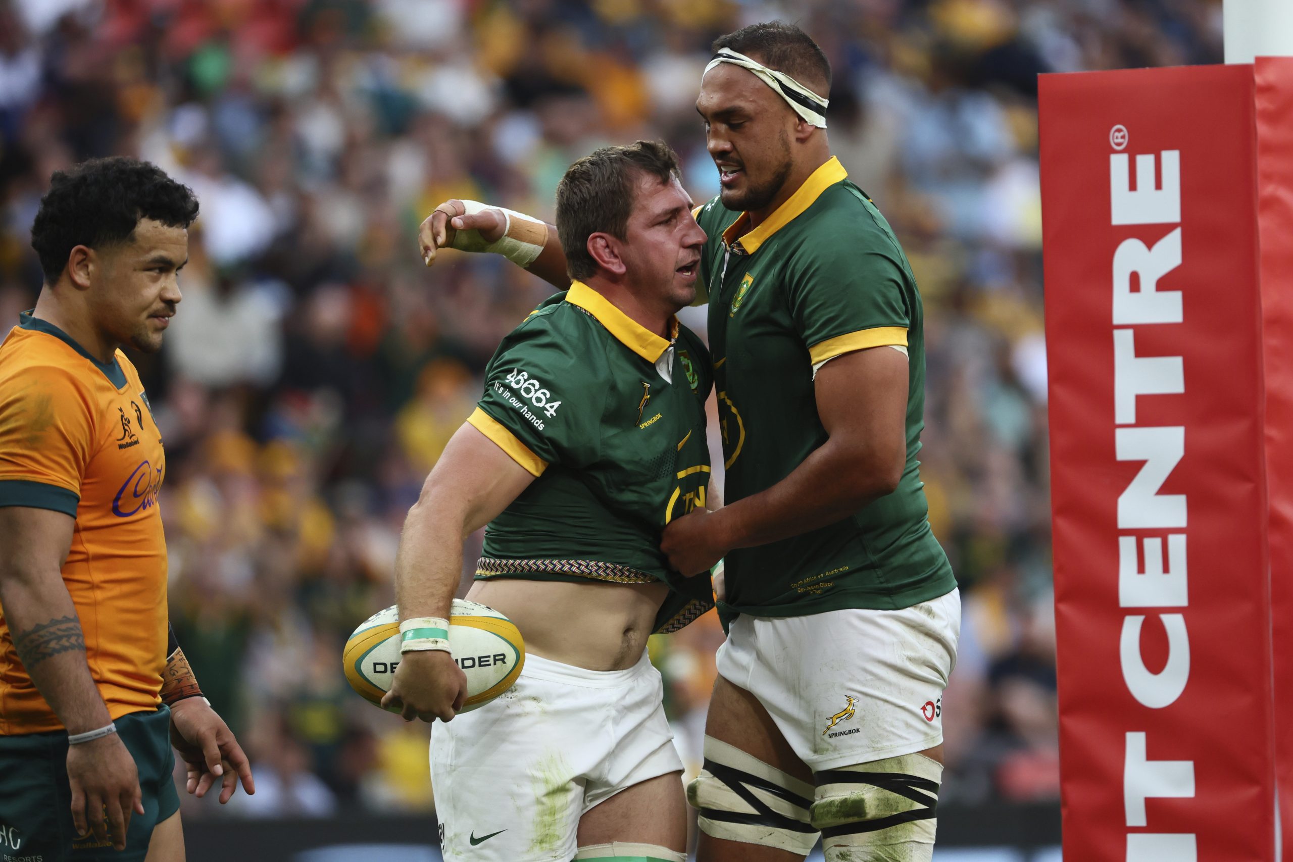 Springboks make 10 starting lineup changes for 2nd Rugby Championship ...