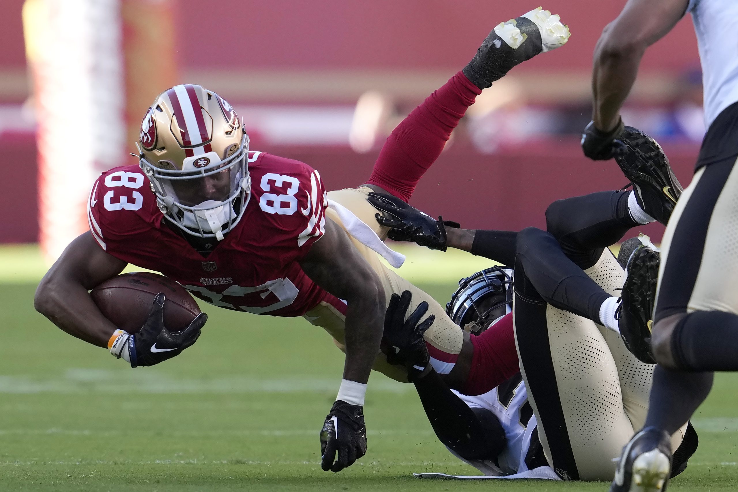 49ers rookie receiver Jacob Cowing capitalizes on chance to get on the ...
