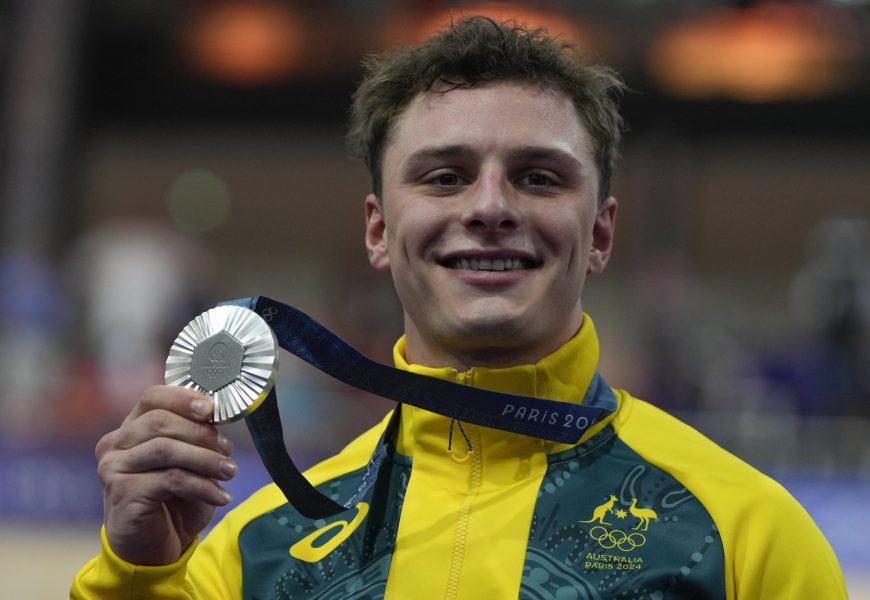 Matt Richardson was a Paris Olympics track cycling star for Australia ...