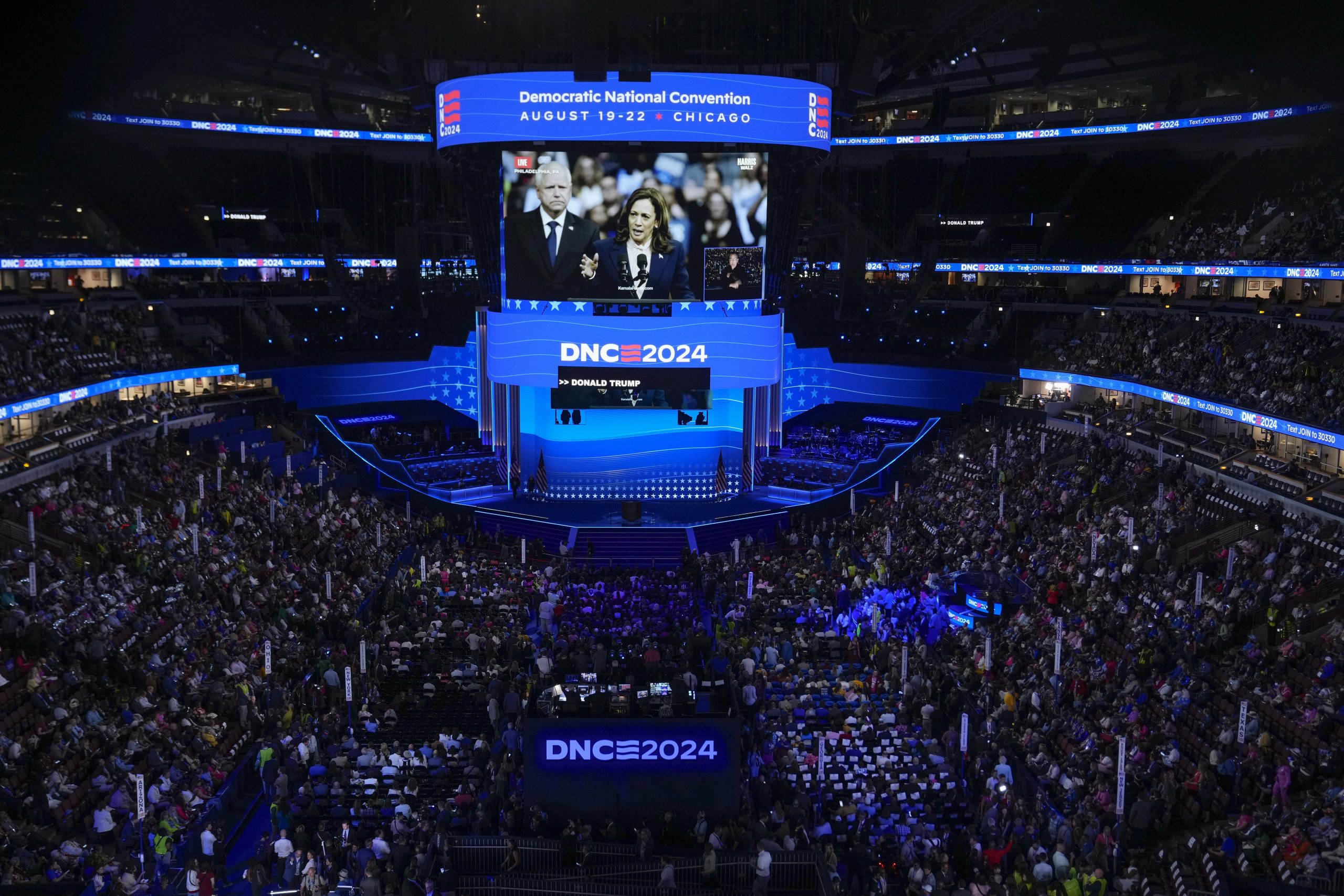 Here’s the schedule for the DNC’s third night in Chicago featuring Walz ...