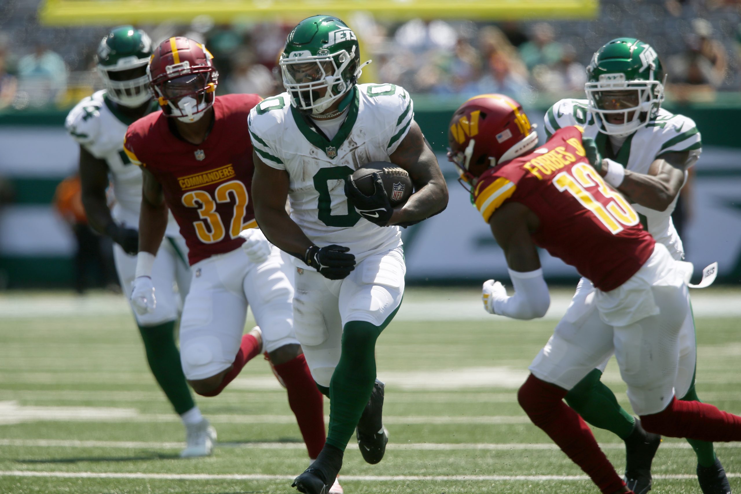 Commanders cornerback Emmanuel Forbes hopes to bounce back from ...