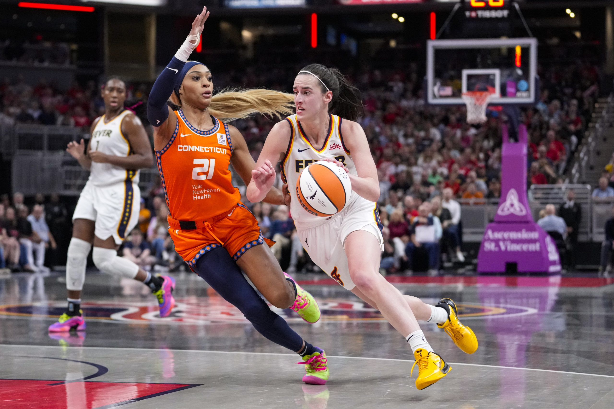 Caitlin Clark and Angel Reese record-setting seasons continue to fuel WNBA Rookie of the Year ...