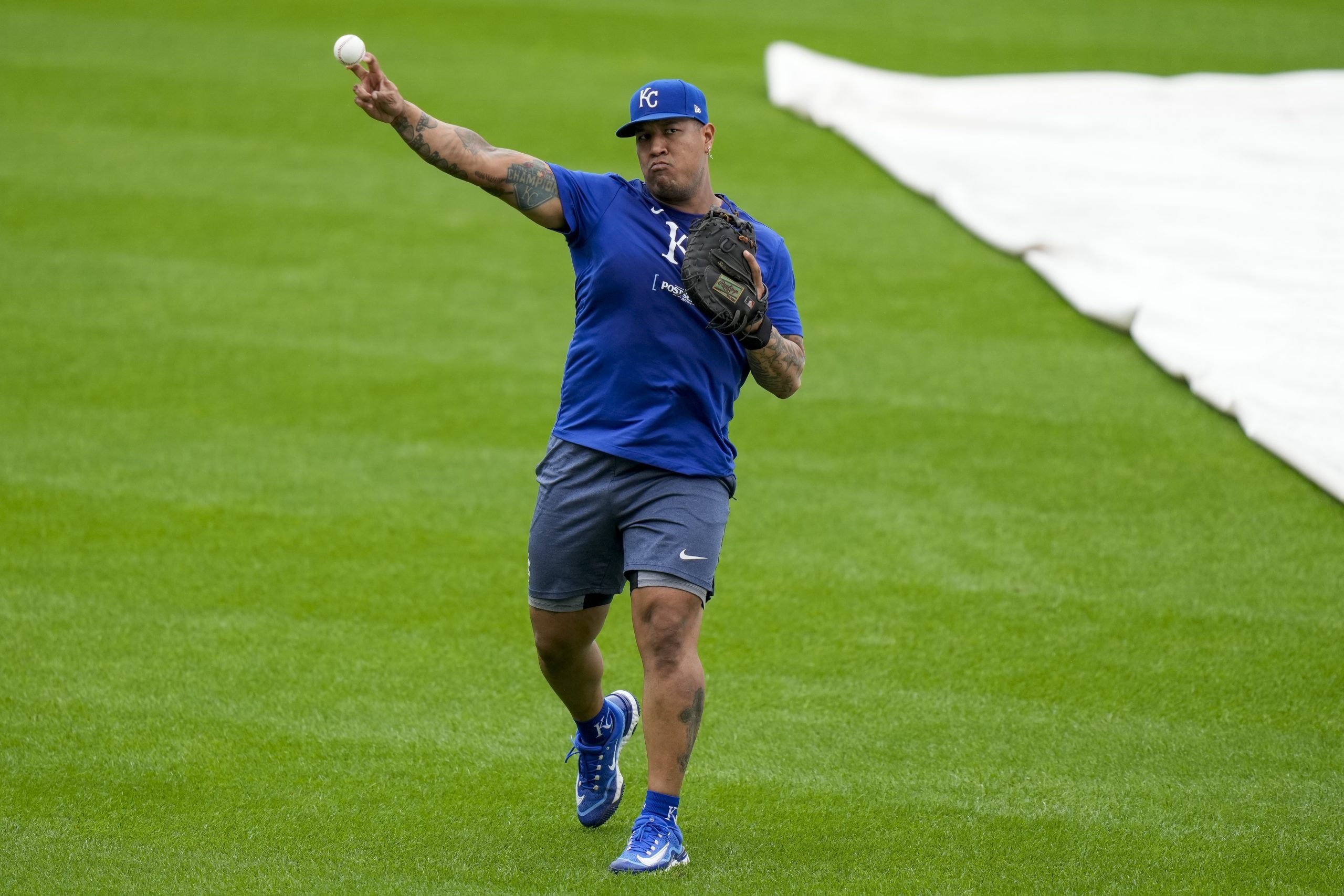 Salvador Perez is back in the MLB playoffs with the Royals and ready to ...