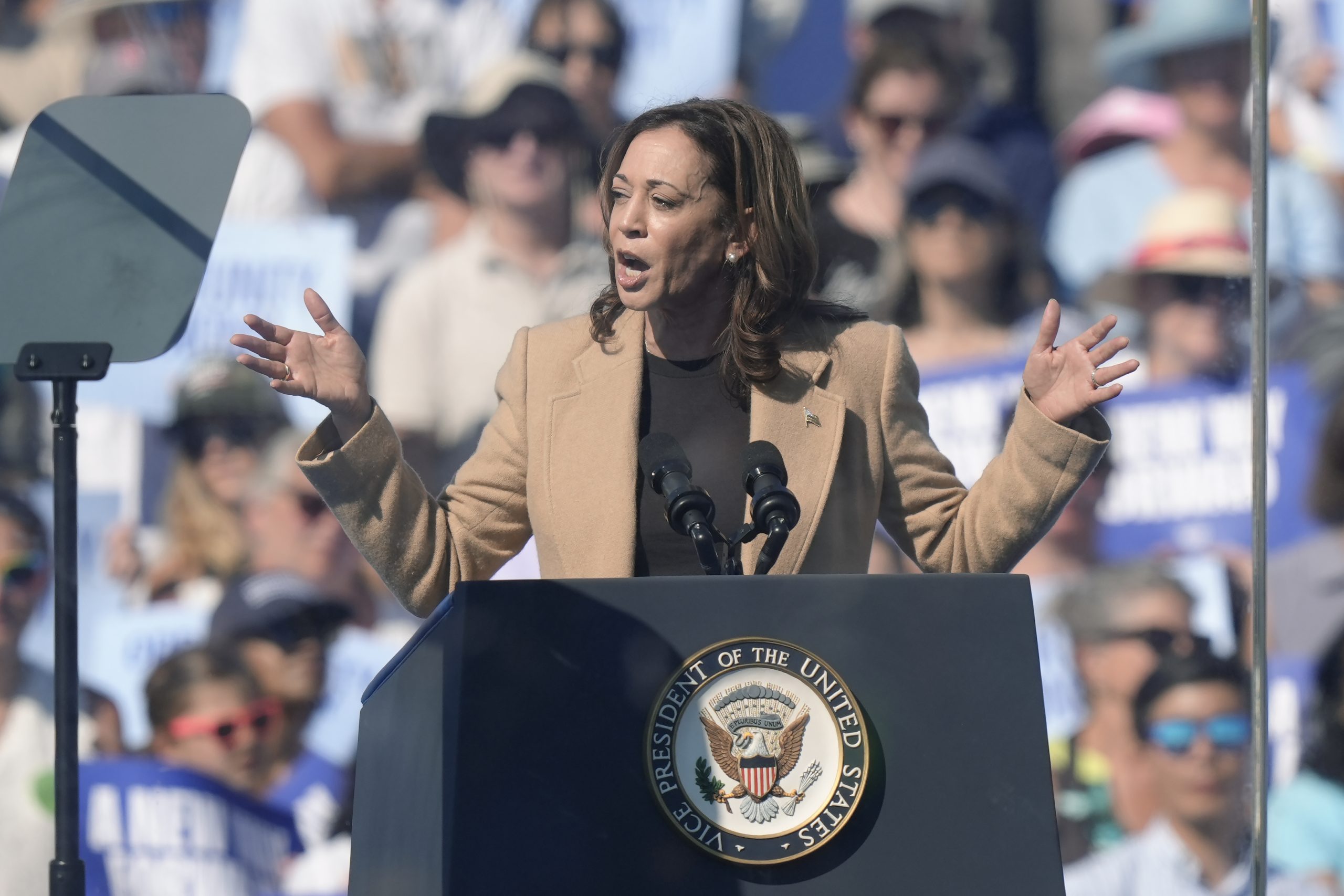 Harris accepts rules for Sept. 10 debate with Trump on ABC, including ...