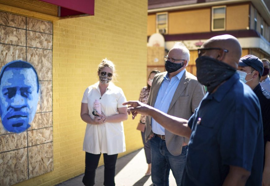 Sharp divisions persist over Walz’s response to the riots that followed ...