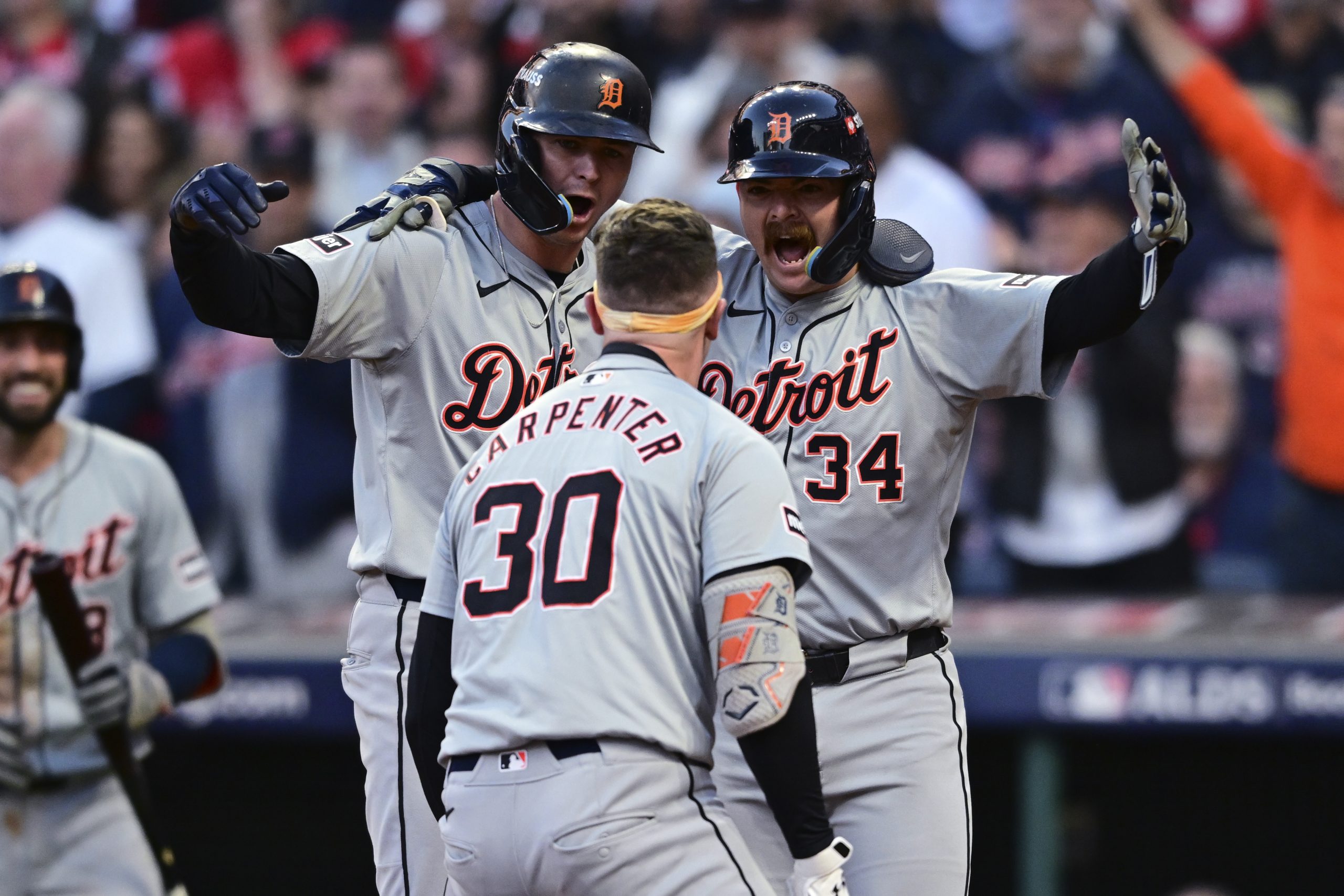 Tigers host Guardians in Game 3, bringing MLB playoffs back to Motor ...