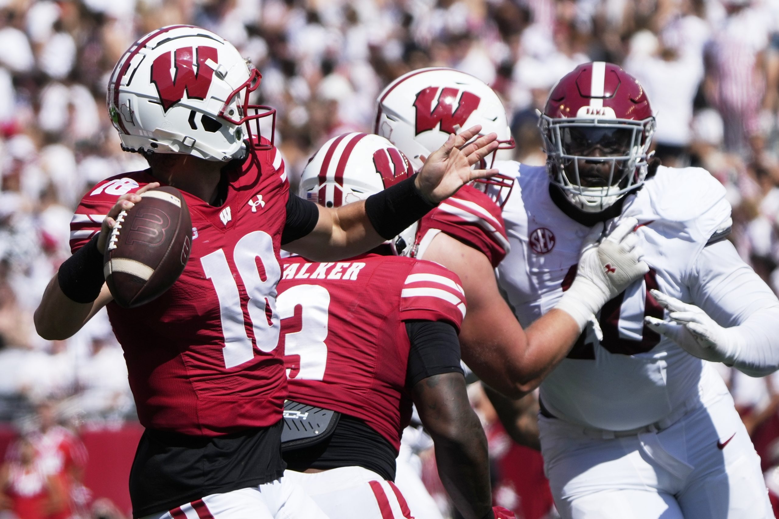 Wisconsin confident that QB Braedyn Locke's experience will help him ...
