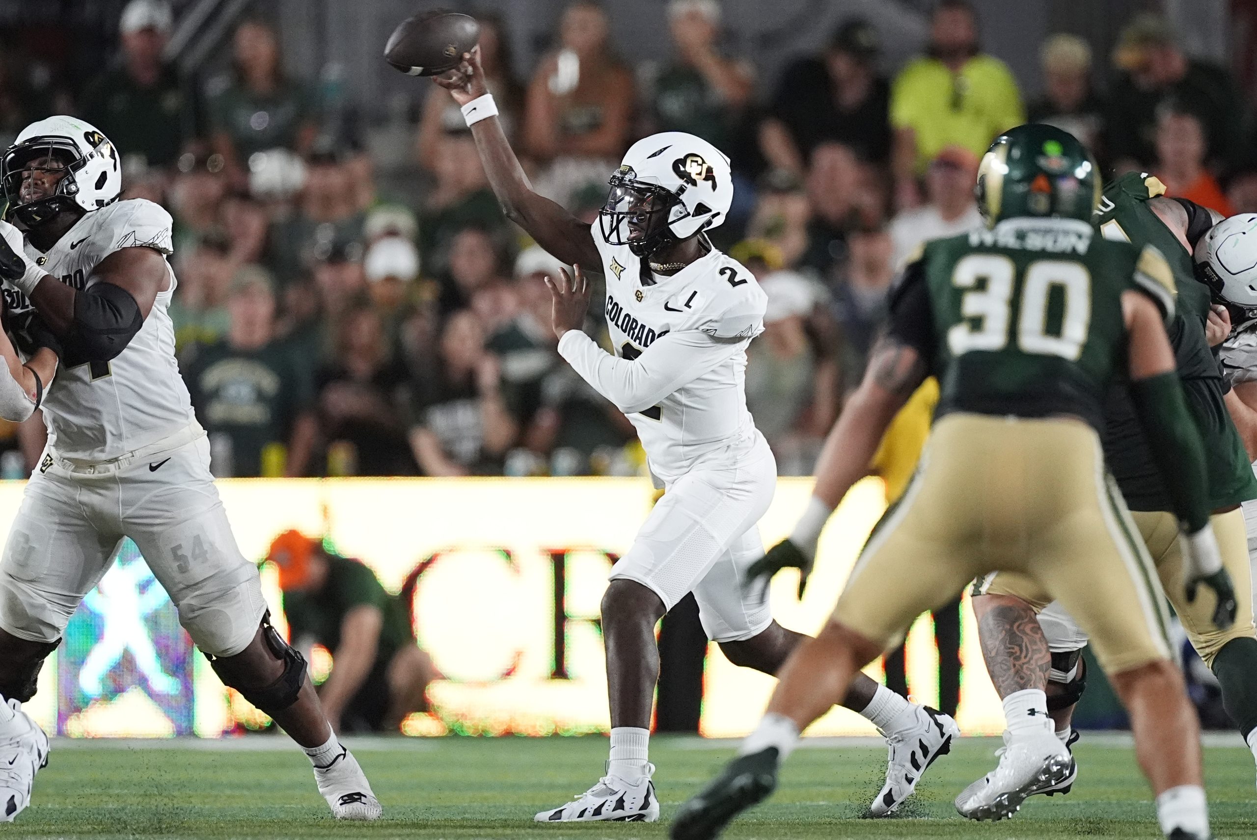 Colorado quarterback Shedeur Sanders gives props to his much-maligned ...