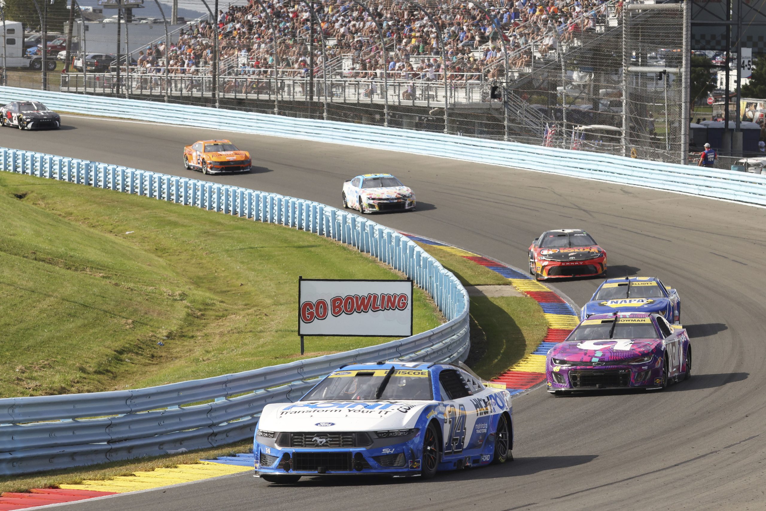 Buescher plays spoiler at Watkins Glen in chaotic NASCAR playoff race ...