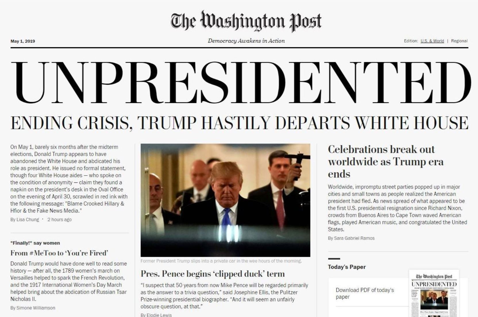 Newspaper non-endorsements at Washington Post, LA Times fit a trend ...
