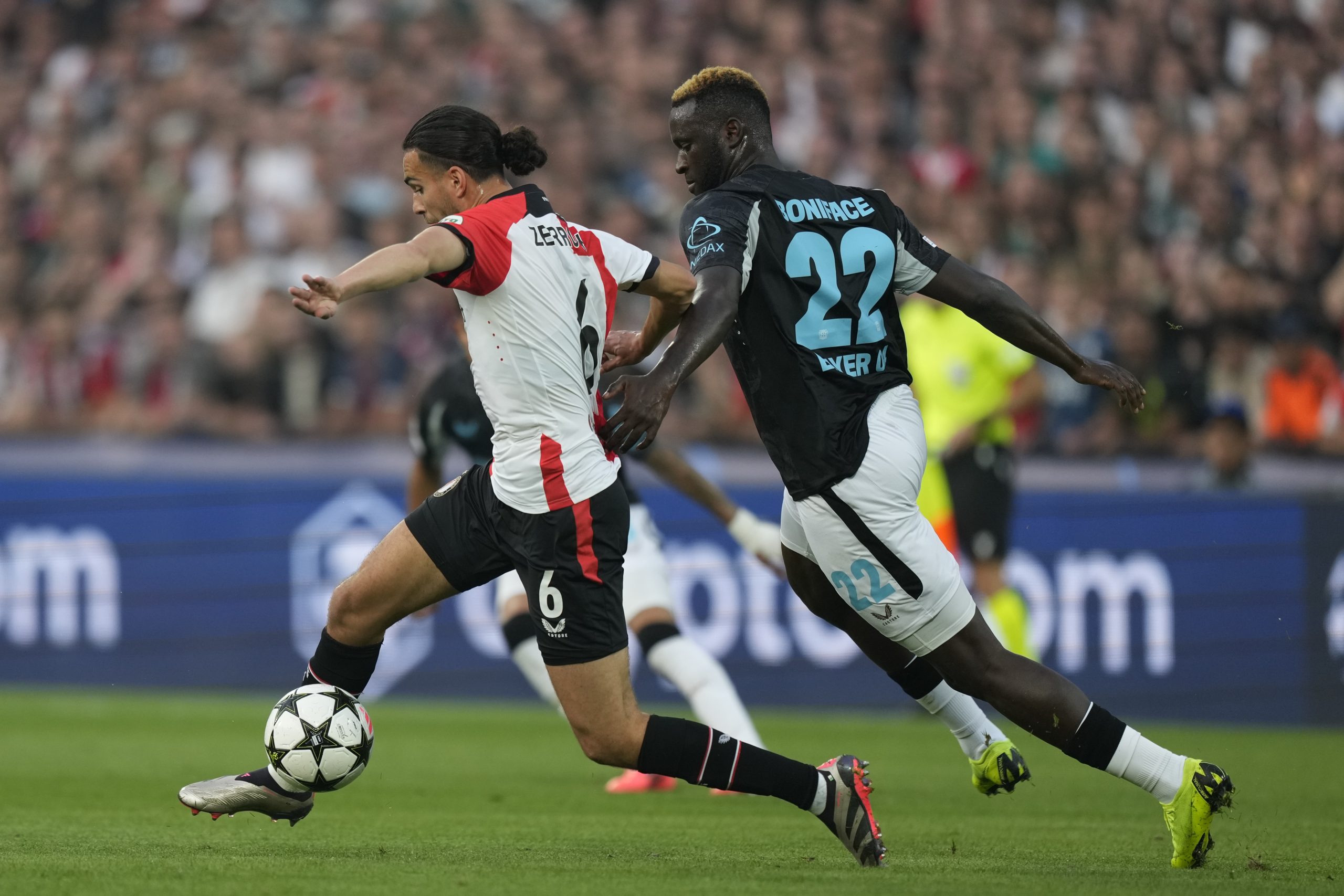 The ‘Boni-trick’ comes out in the Champions League as Victor Boniface ...
