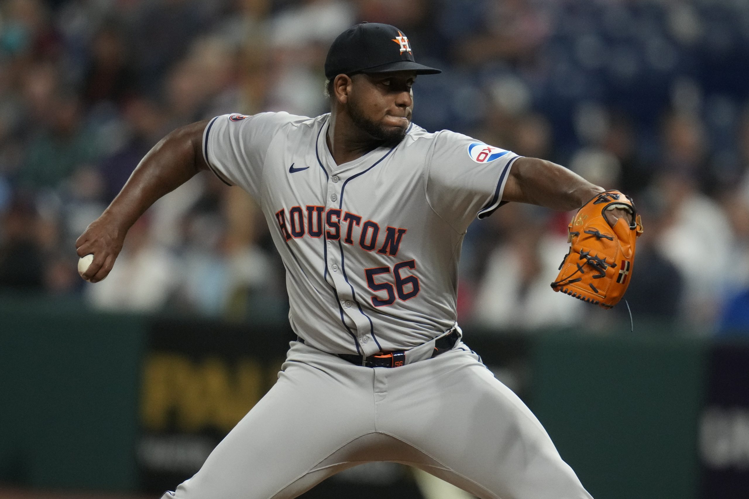 Houston pitchers combine for 3-hitter, Astros down Guardians 5-2 in ...