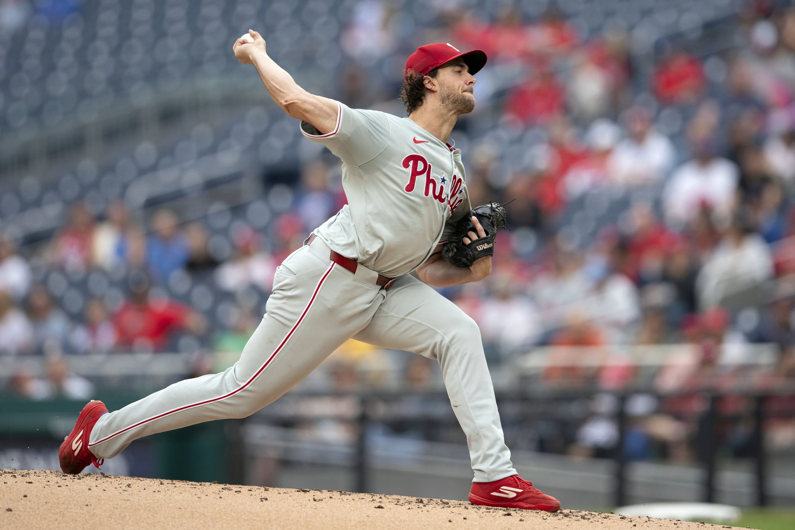 Nola earns 14th victory as NL East champion Phillies beat the Nationals ...