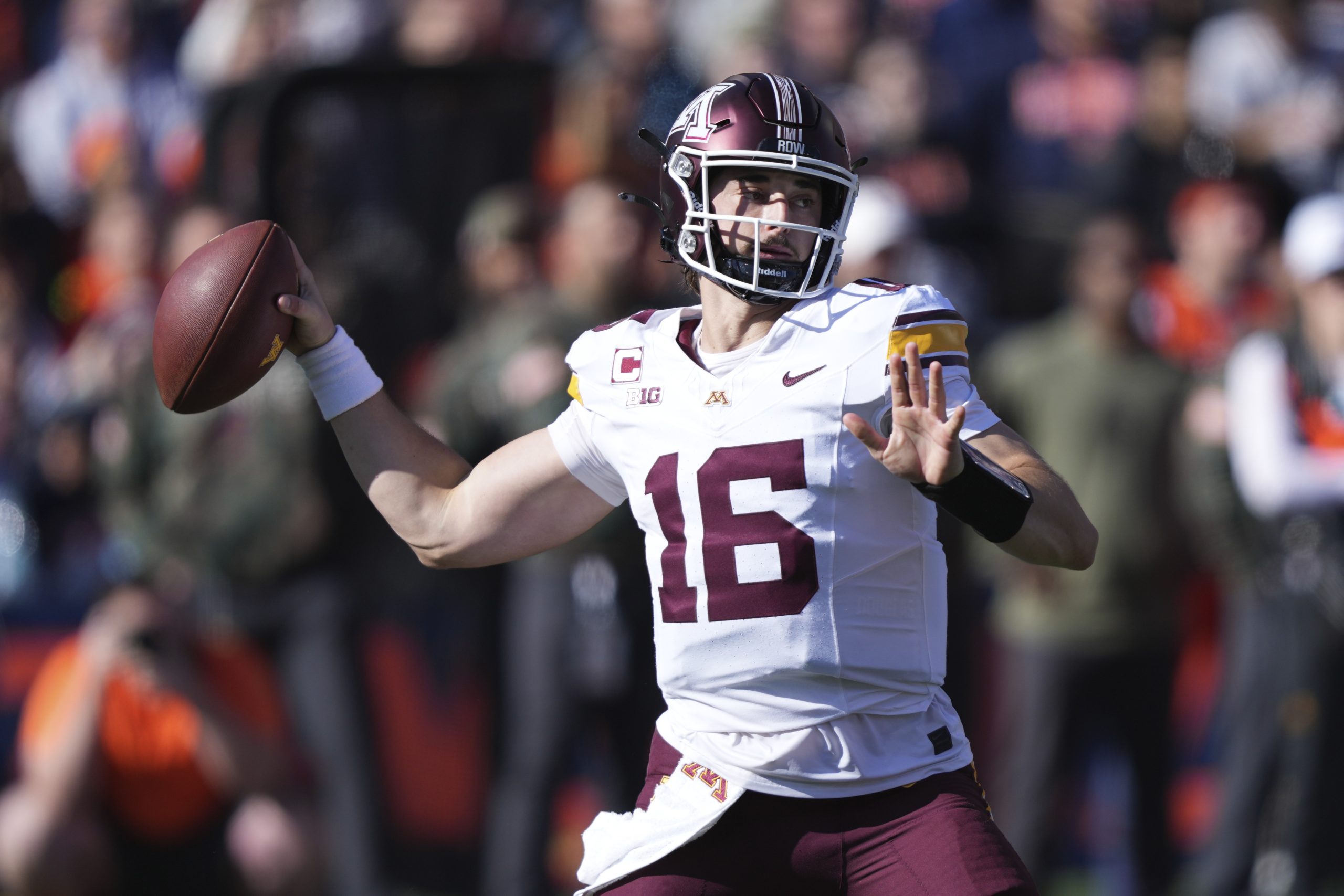 Max Brosmer has helped Minnesota make a sharp turn into a pass-first ...