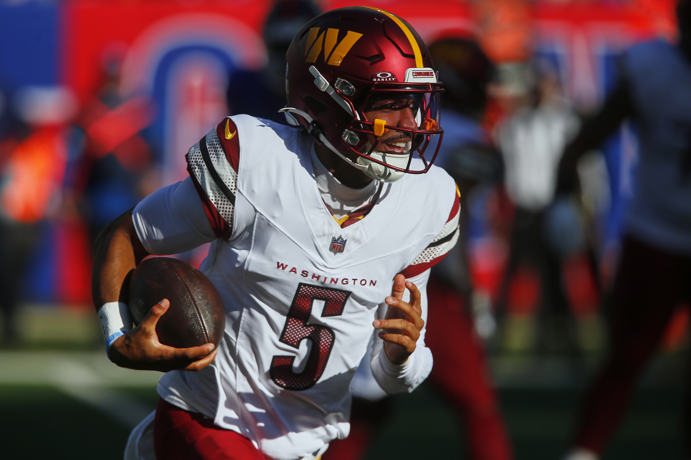 Jayden Daniels leads Commanders to 27-22 win over Giants for their best ...