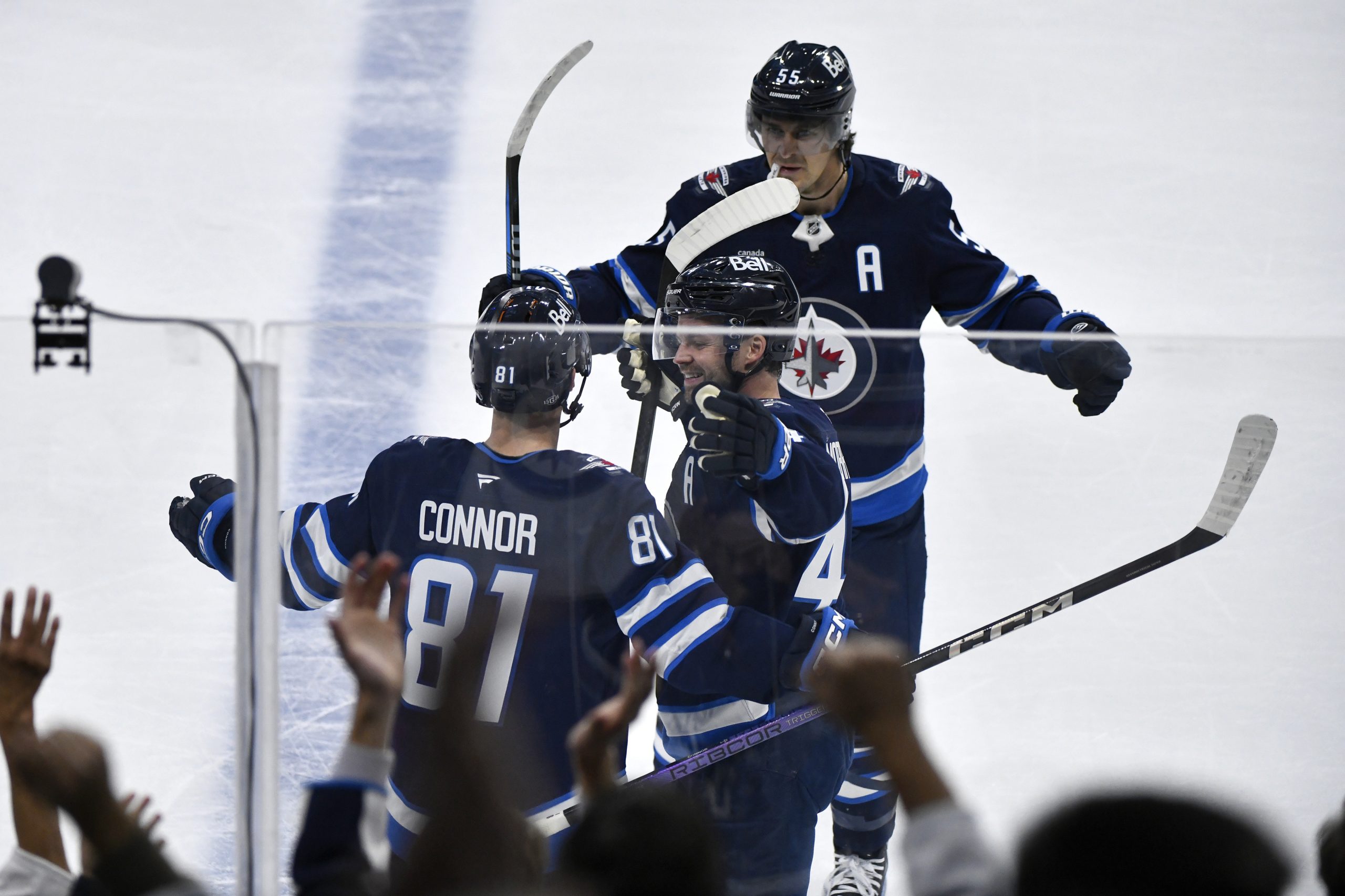 Connor scores power-play goal in OT to give Jets 2-1 win over Wild ...