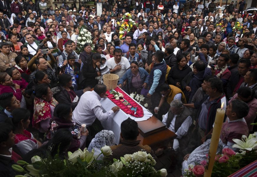 Hundreds mourn Catholic priest and Indigenous peace activist killed in ...