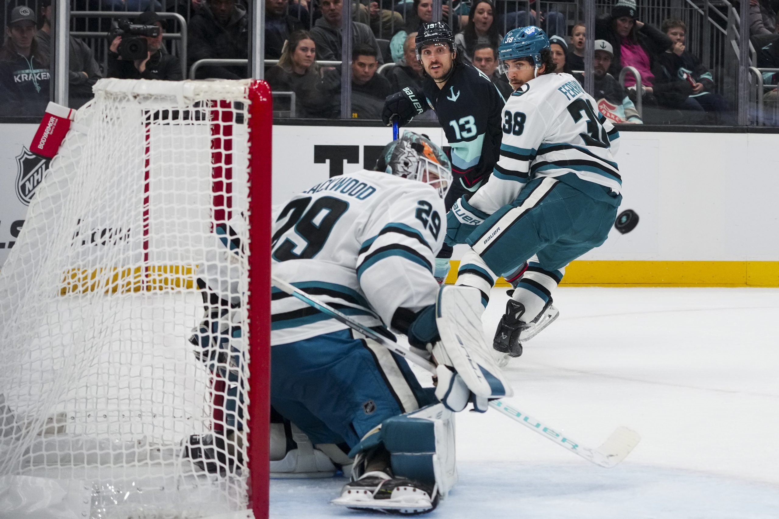 Mikael Granlund and Jake Walman set up all the goals for the Sharks in ...