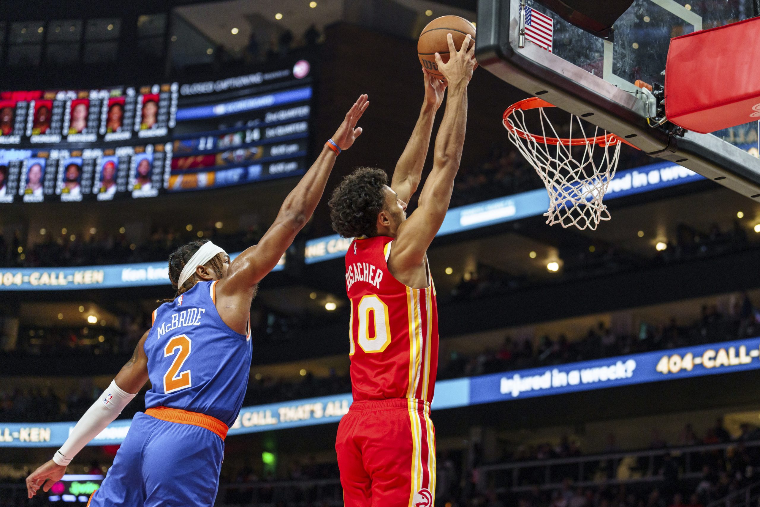 Zaccharie Risacher has biggest night of his young career with 33 points ...