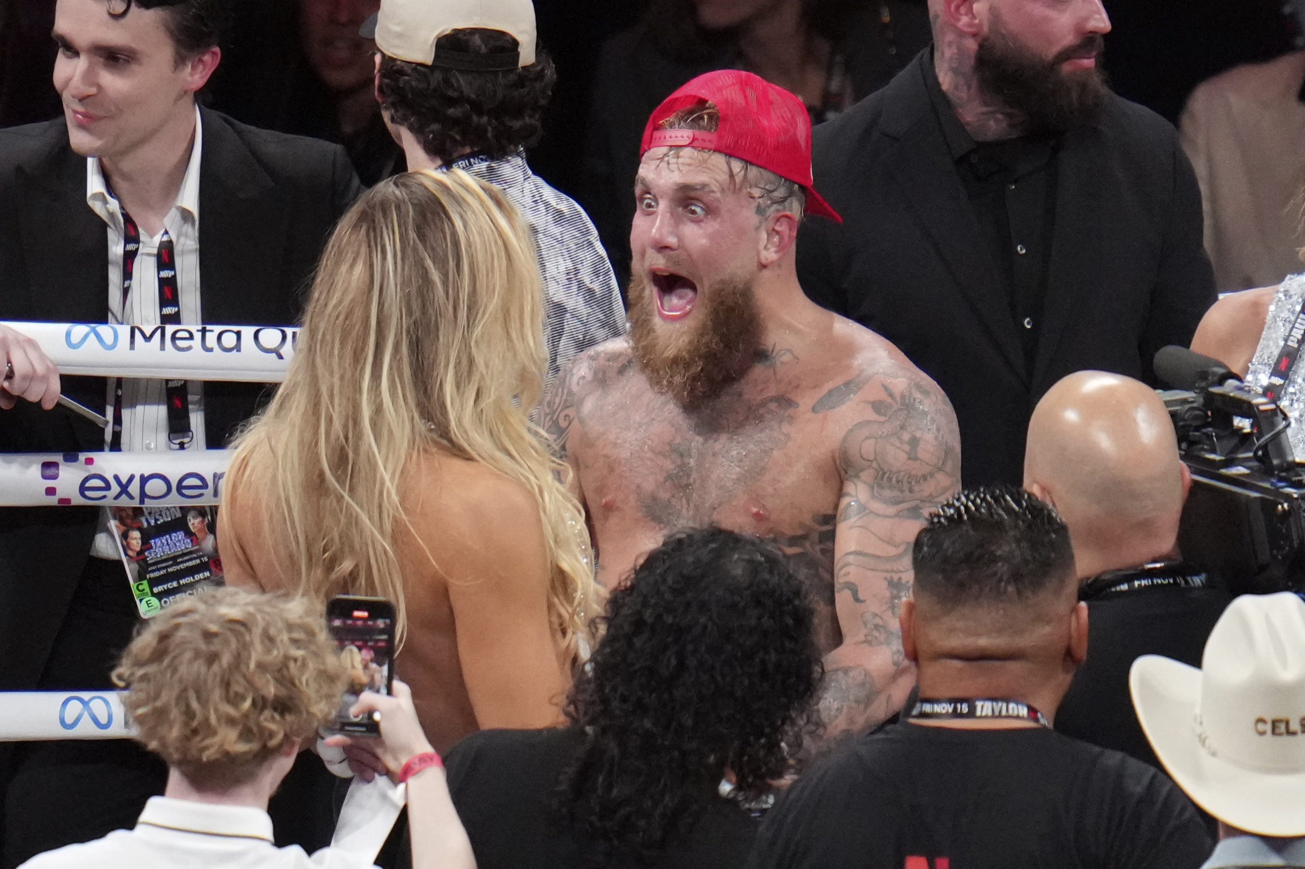 Jake Paul believes he can fight for a title, and Mike Tyson won't say ...