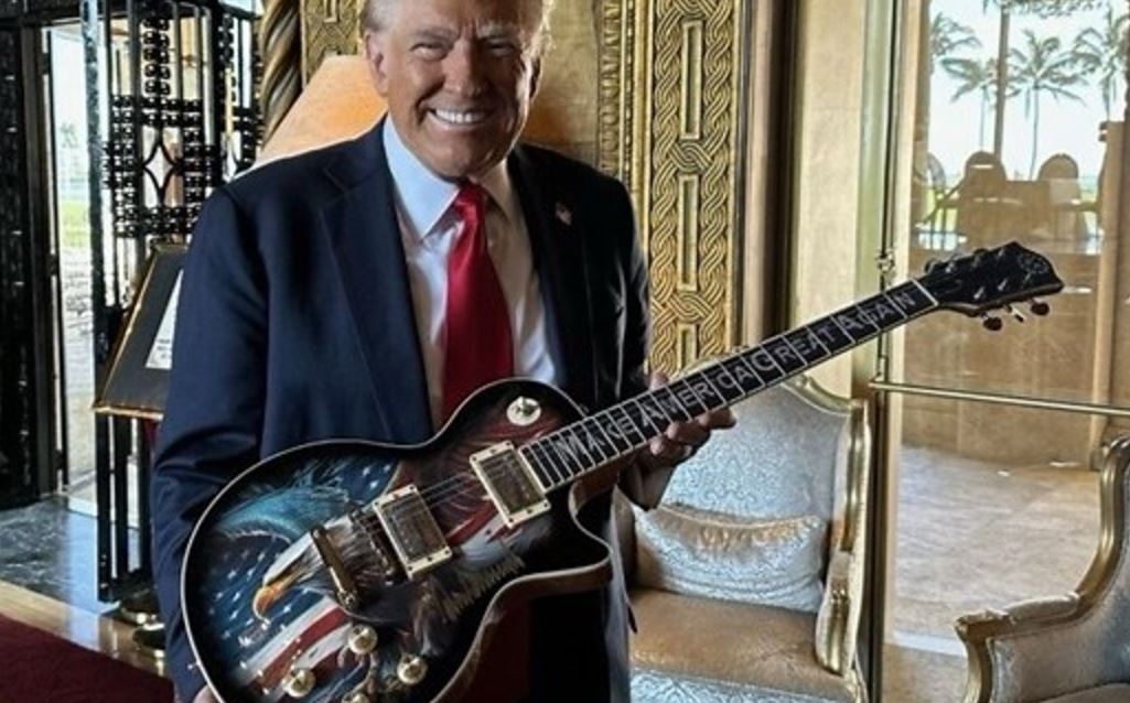Donald Trump’s latest branded venture is guitars that cost up to ...