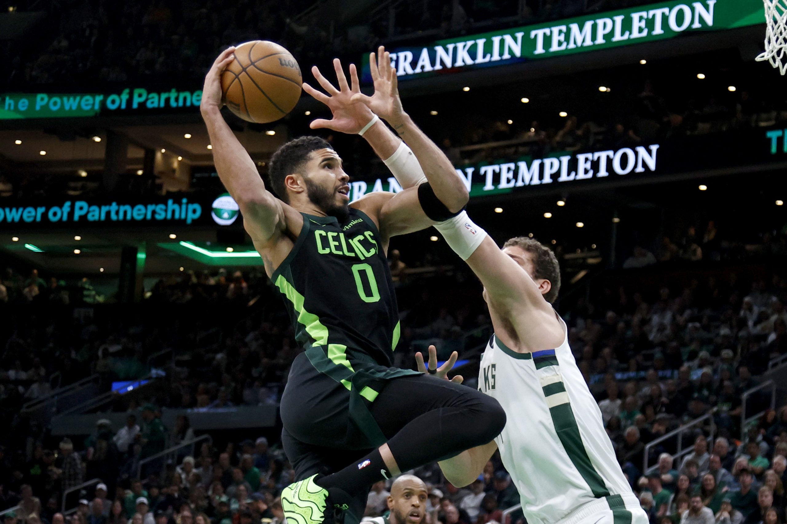Jayson Tatum scores 34, Celtics beat Bucks 111-105 to spoil Khris Middleton’s season debut ...