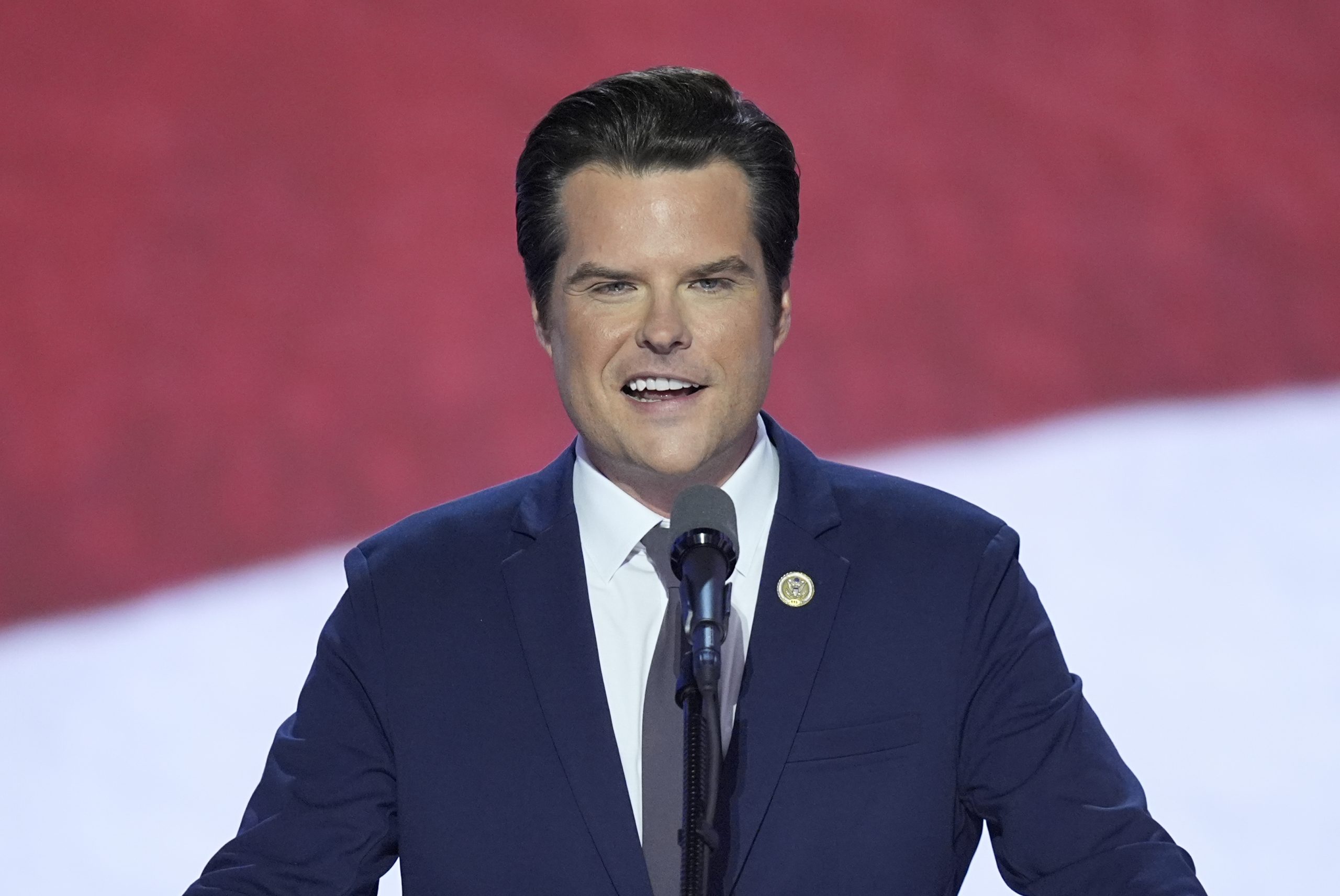 After withdrawing as attorney general nominee, Matt Gaetz lands a talk ...