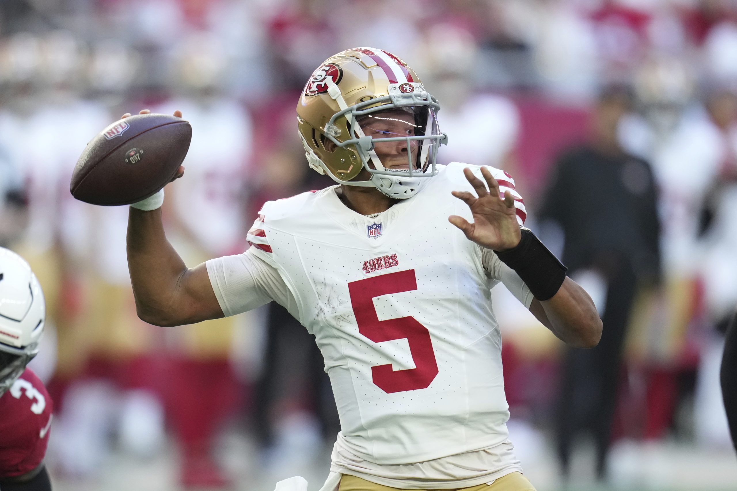 49ers backup QB Joshua Dobbs has up-and-down final game before free ...
