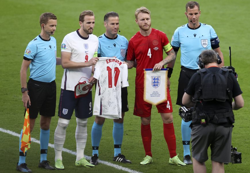 Denmark captain Simon Kjaer, who protected stricken teammate Christian ...