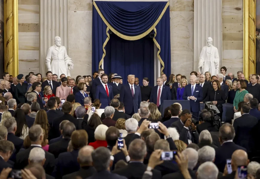 Billionaires, tech titans, presidents: A guide to who stood where at ...