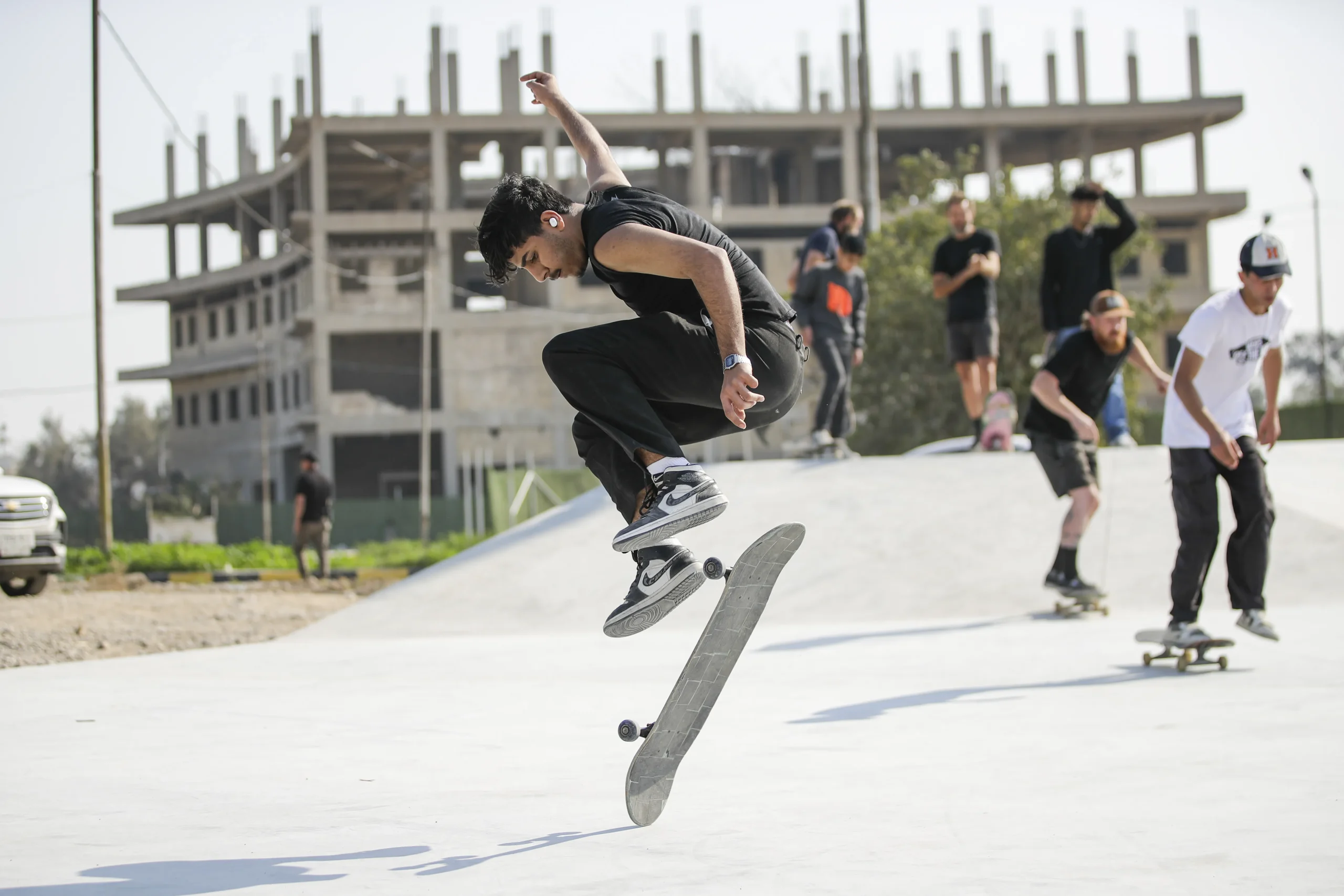 Baghdad’s newly opened skate park offers safe space Iraqi youth have ...