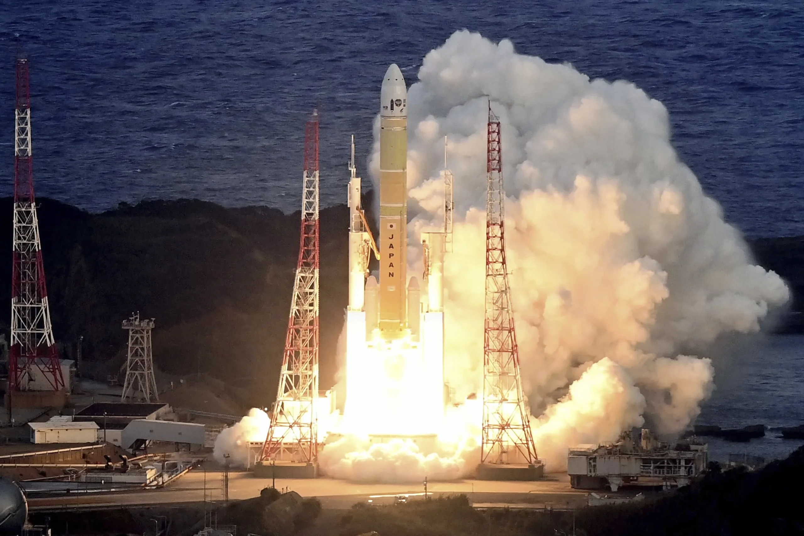 Japan launches a navigation satellite on a new flagship rocket for an ...