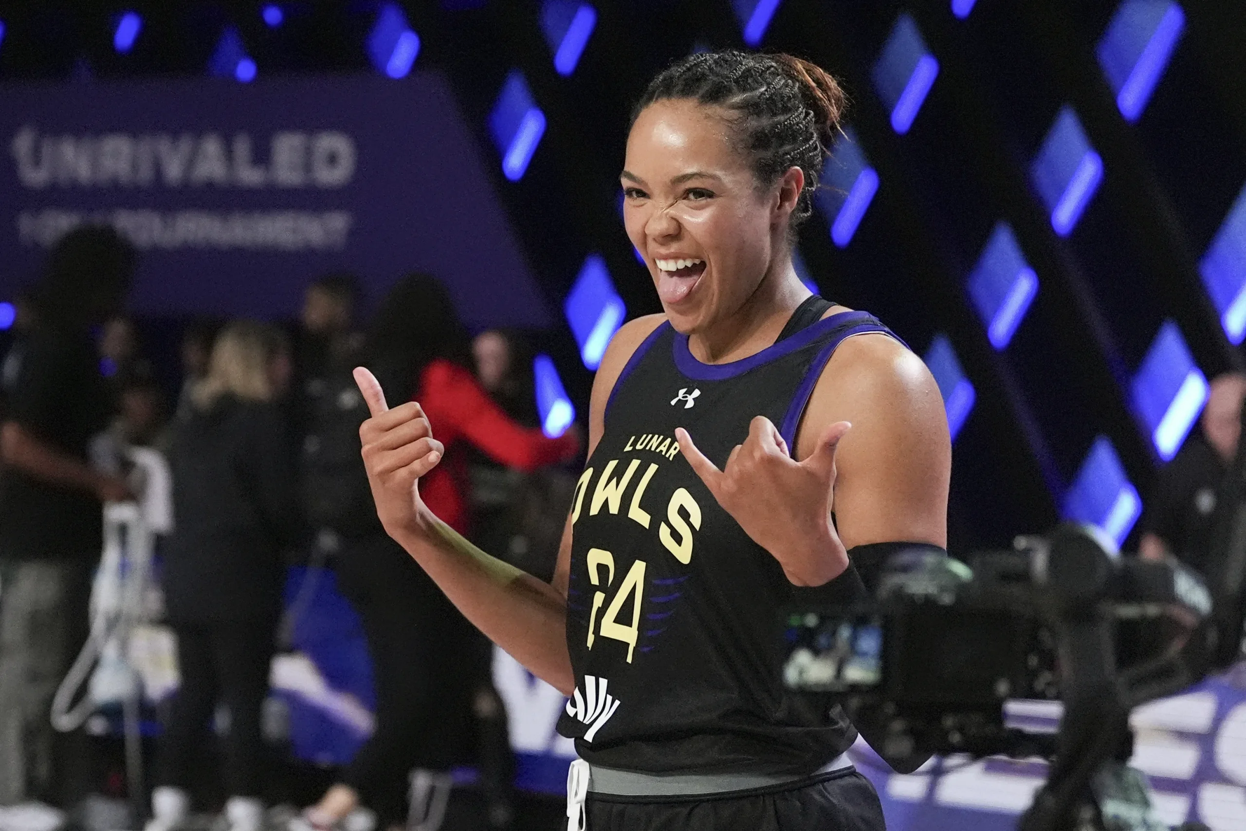 Unrivaled co-founder Napheesa Collier voted MVP for the women’s ...