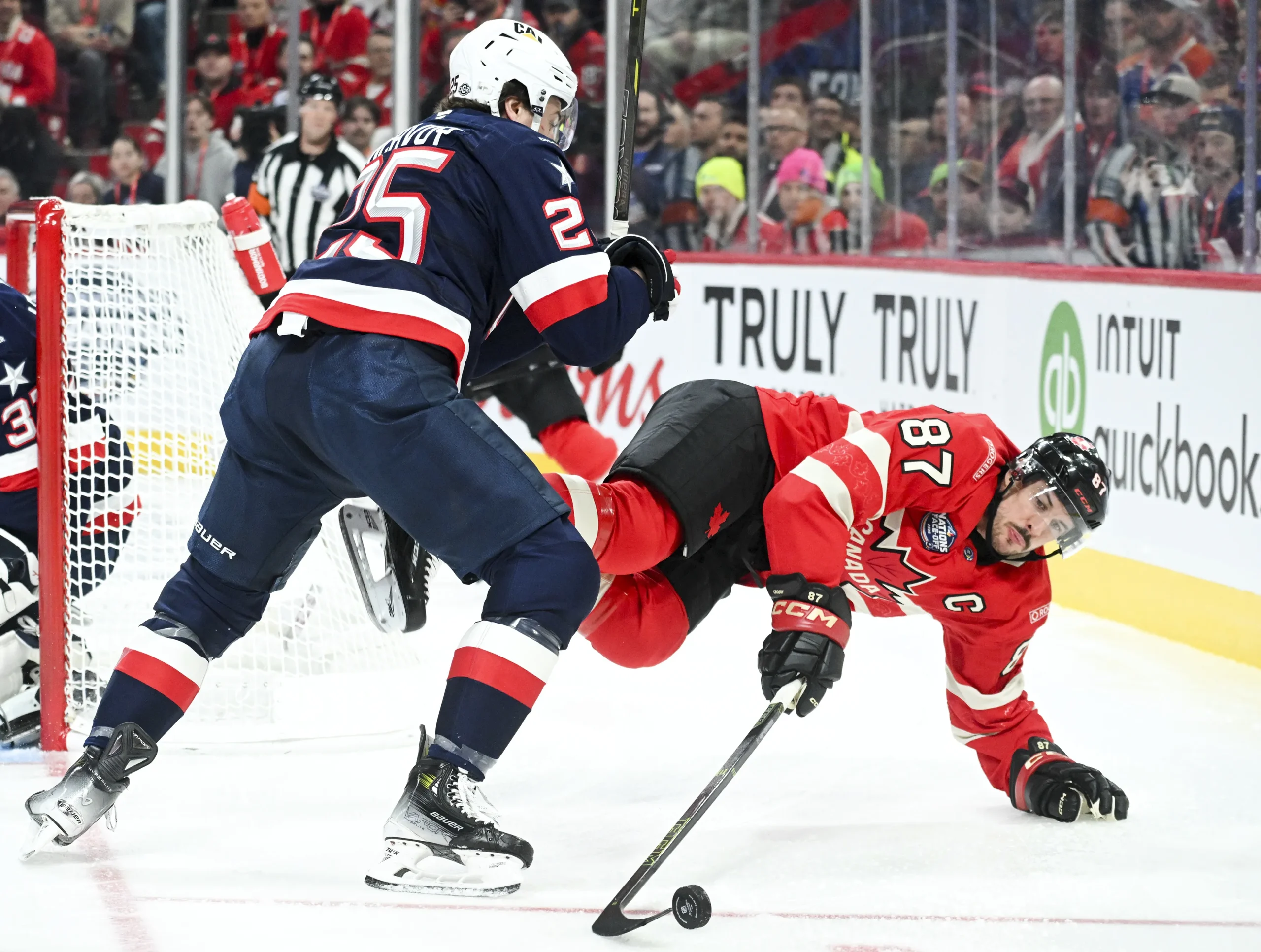 Charlie McAvoy’s hit on Connor McDavid was another US message sent at ...