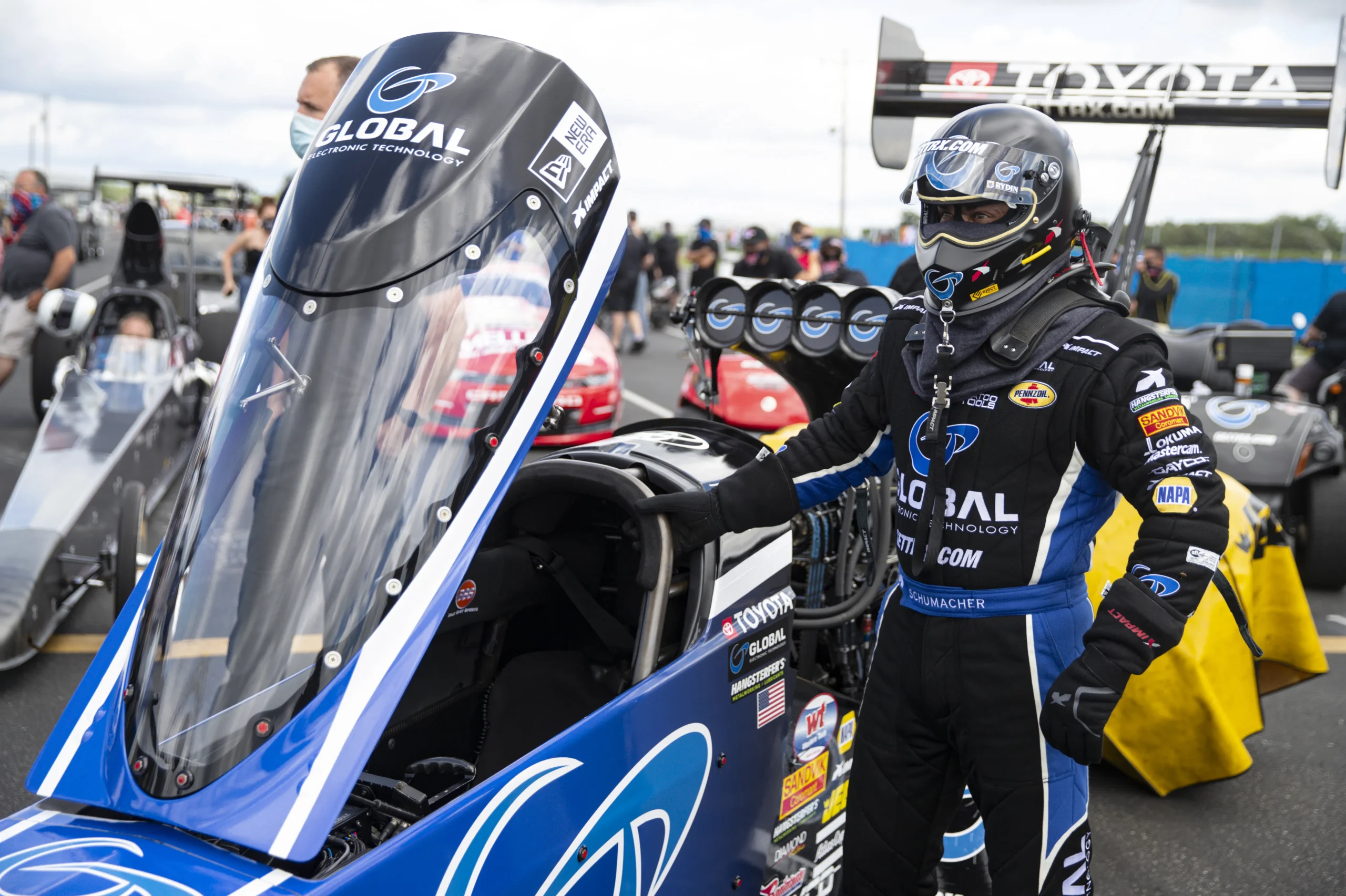 NHRA driver Tony Schumacher lands a part-time ride with Rick Ware ...