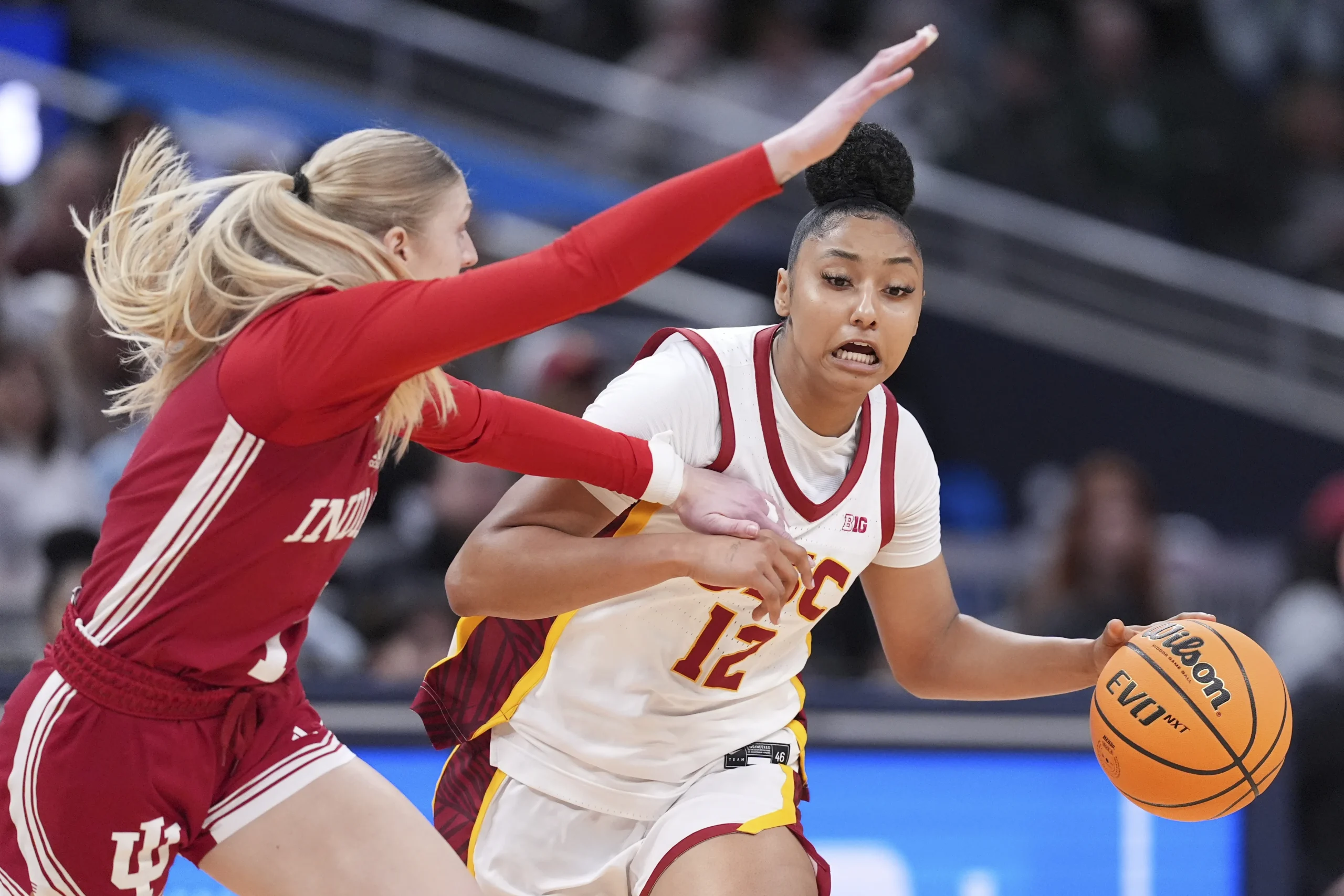 Watkins scores 31 to lead No. 2 USC past Indiana 84-79 and into the Big Ten Tournament ...