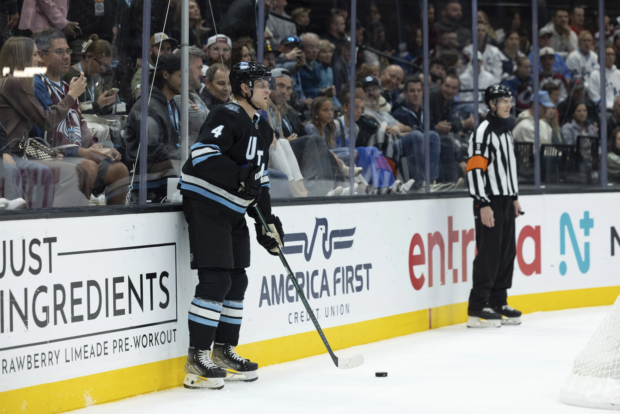 Utah defenseman Juuso Valimaki out 8-9 months after surgery to repair a ...